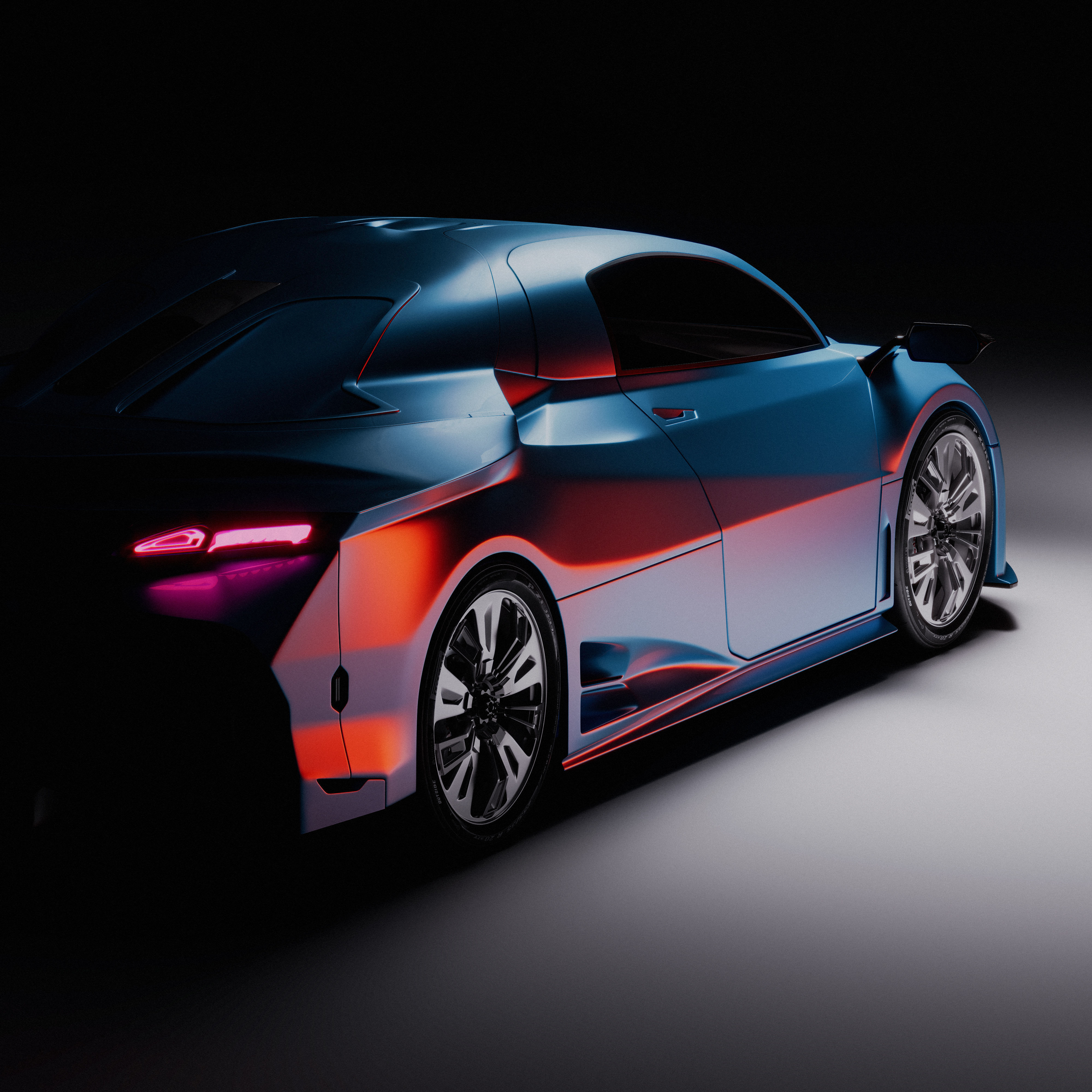 Concept car design - 031 3D model | CGTrader