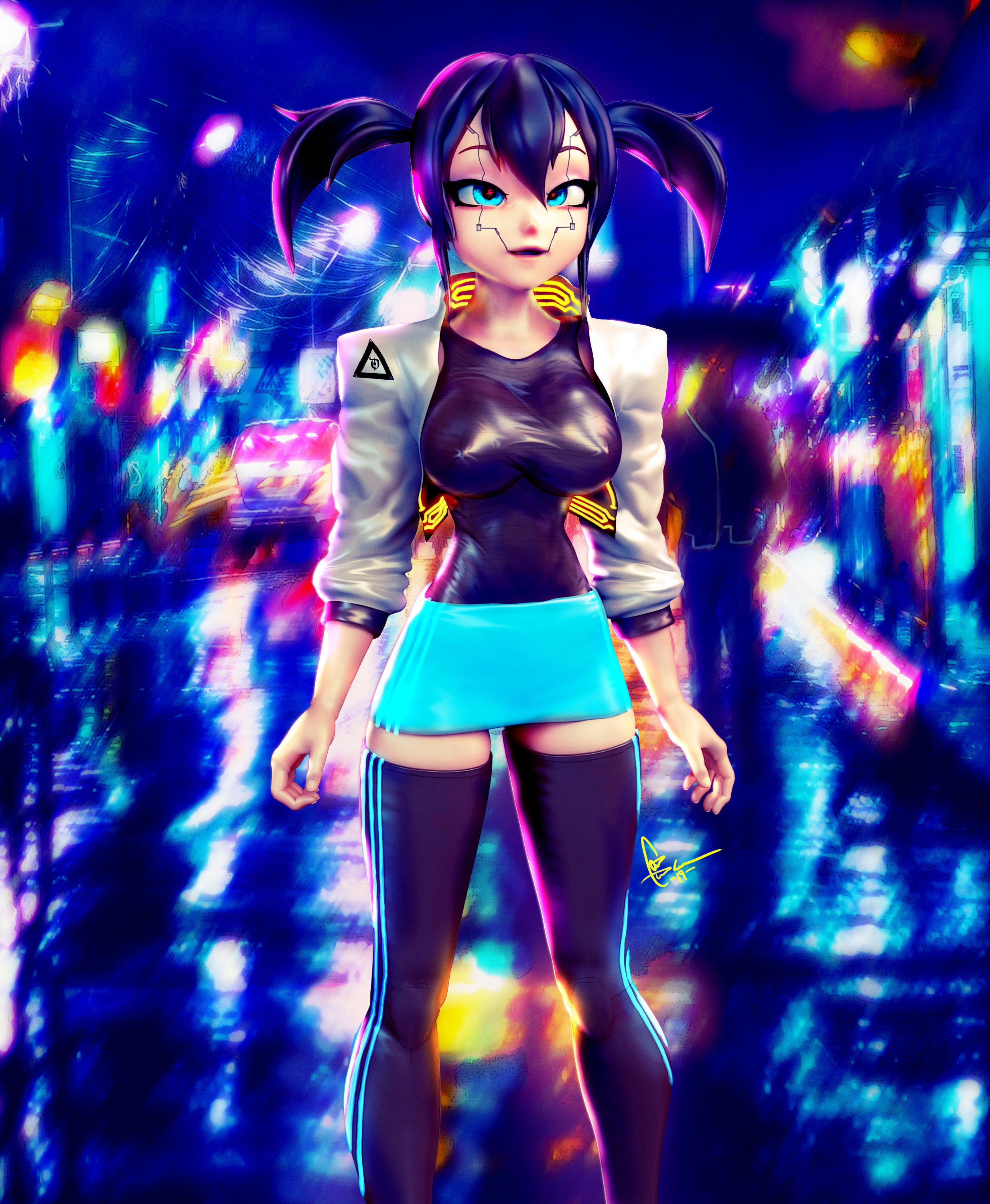 H Girl Premium Bundle for Daz3D and Poser 3D model rigged | CGTrader