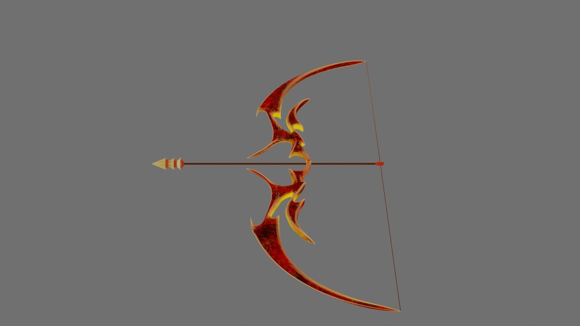 3D model phoenix bow VR / AR / low-poly | CGTrader