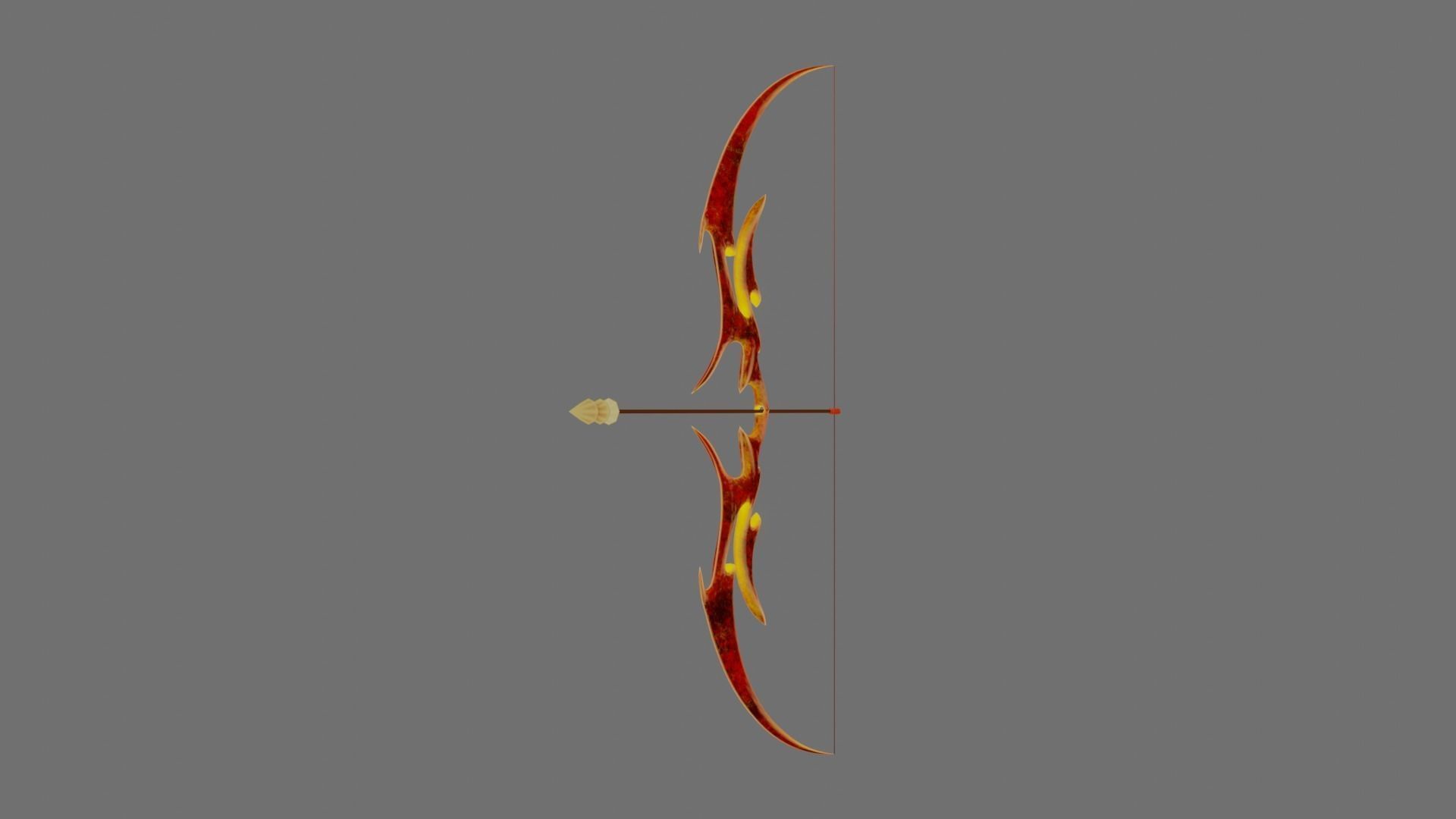 3D model phoenix bow VR / AR / low-poly | CGTrader