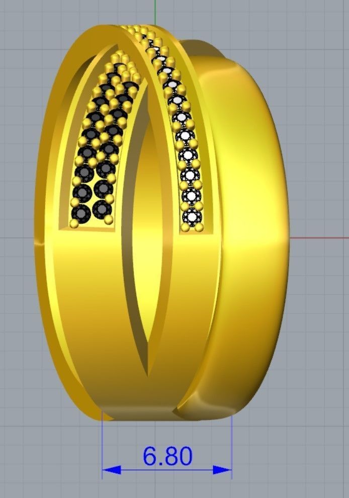 Ring 3DM STL OBJ model for 3D printing and CNC 3D print model 3D model 3D printable | CGTrader