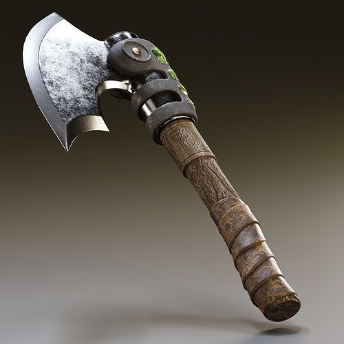 Magic Axe 3D model | CGTrader