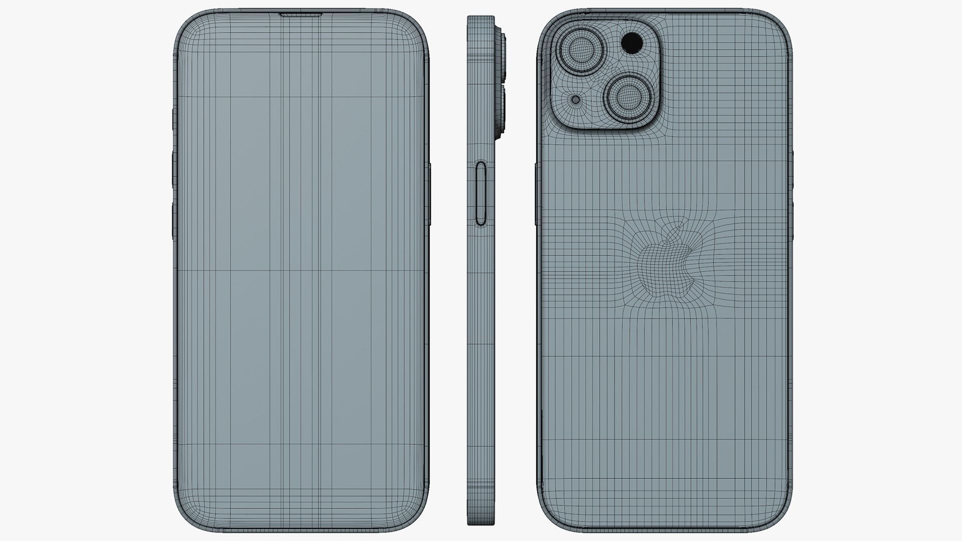 3D model iPhone 14 Purple VR / AR / low-poly | CGTrader