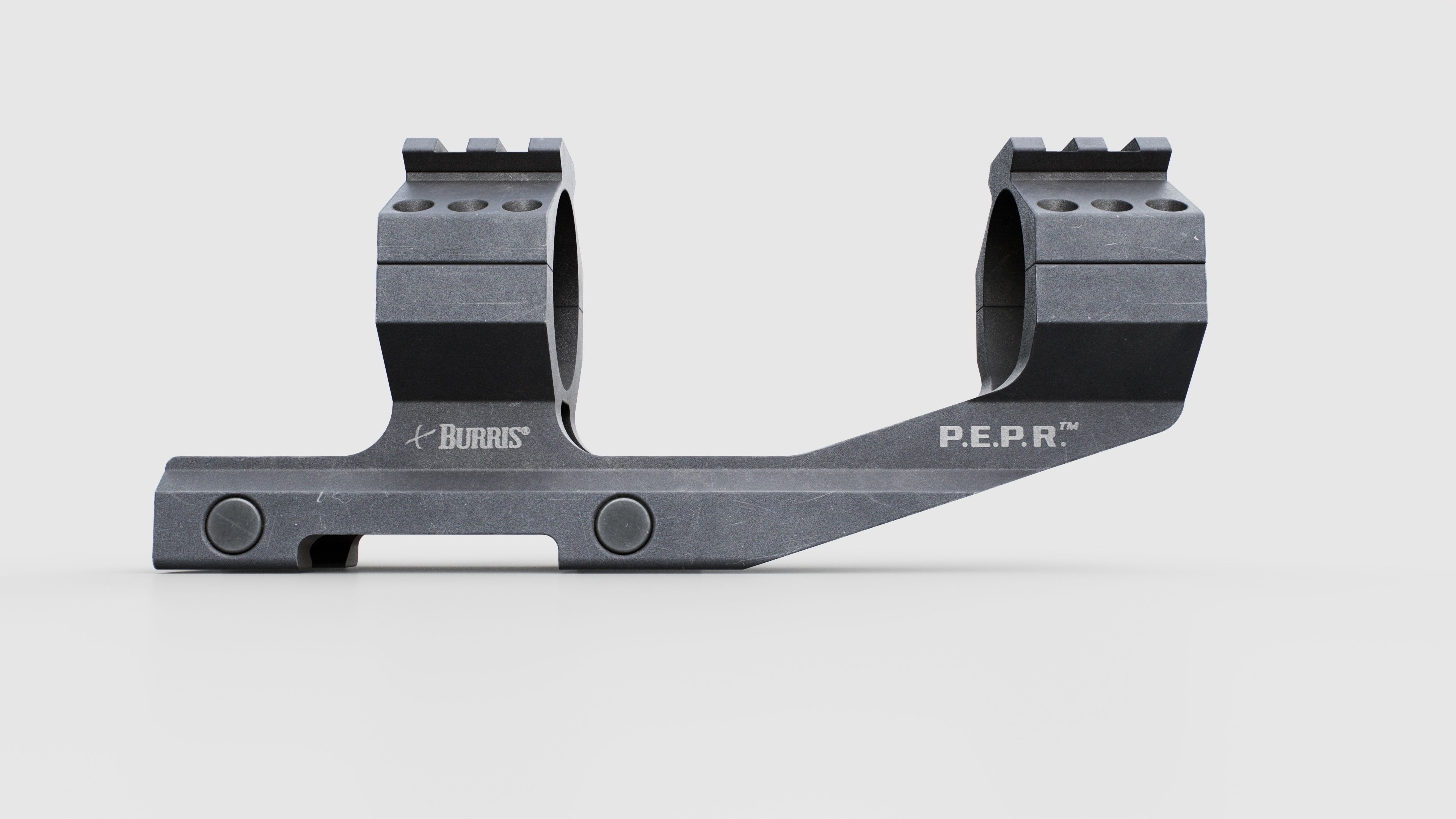 Burris PEPR 34mm and 30mm Scope Mount free VR / AR / low-poly 3D model ...