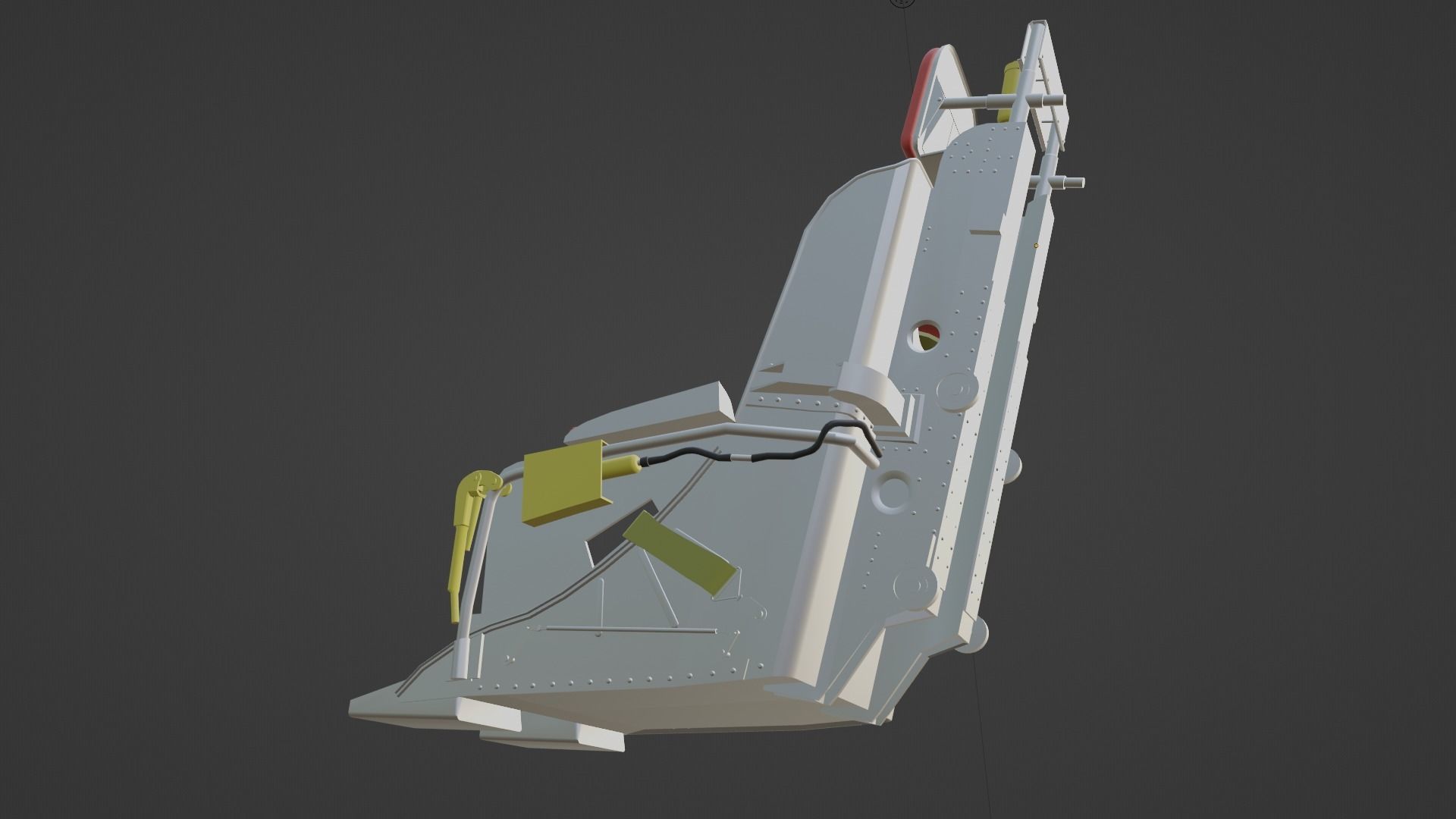 f-86 ejection seat 3D model | CGTrader