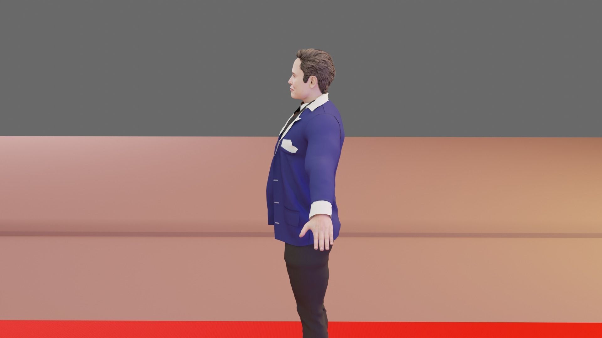 3D model Elon Musk Rigged VR / AR / low-poly | CGTrader