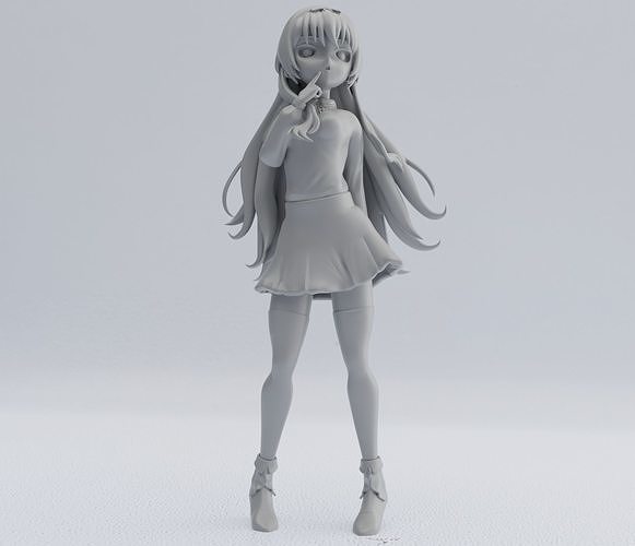Yue - Arifureta 3D model 3D printable | CGTrader
