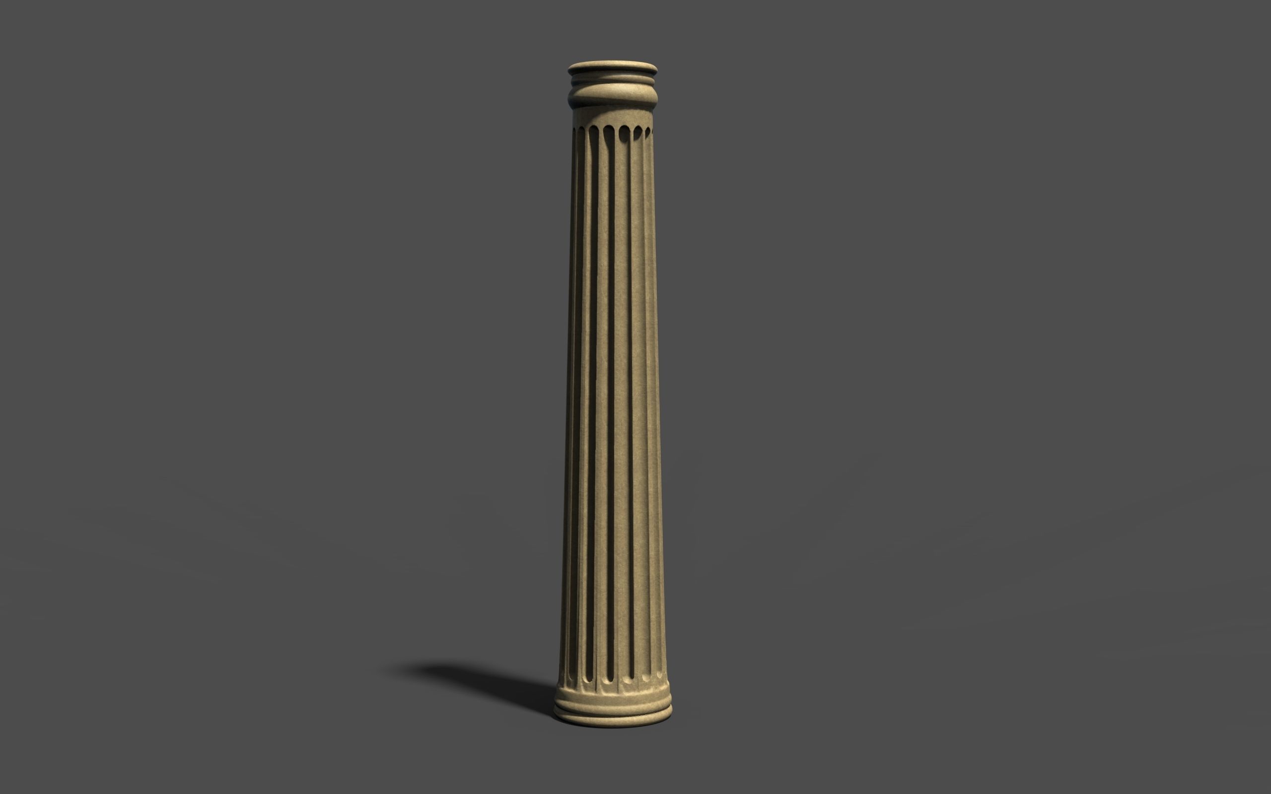Doric column free 3D model 3D printable | CGTrader