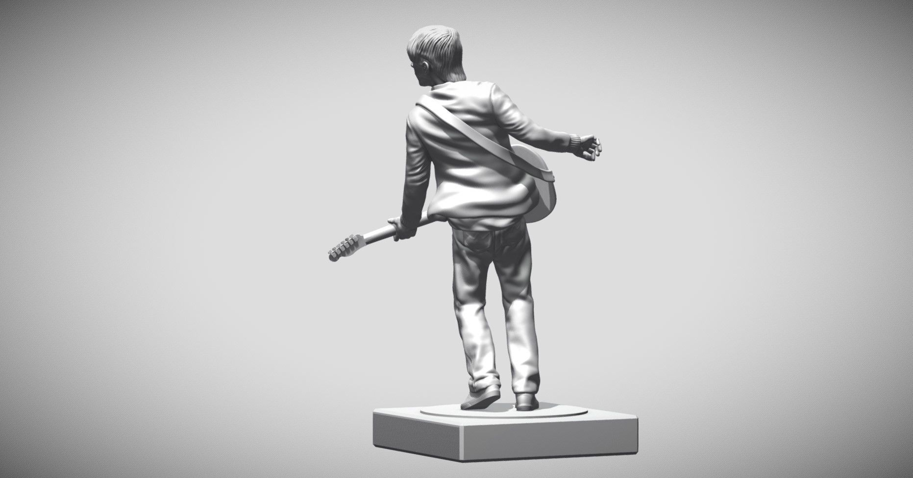 Thom Yorke - radiohead 3dprinting 3D model 3D printable | CGTrader