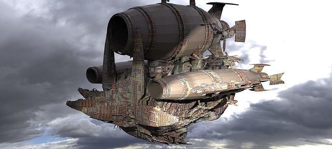 Genma Zeppelin 3 3D model | CGTrader