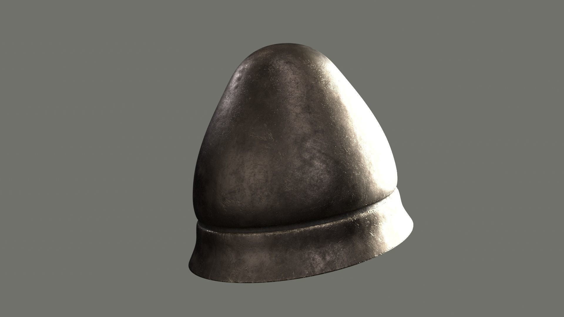 3D model Pilos helmet - Greek Helmet VR / AR / low-poly | CGTrader