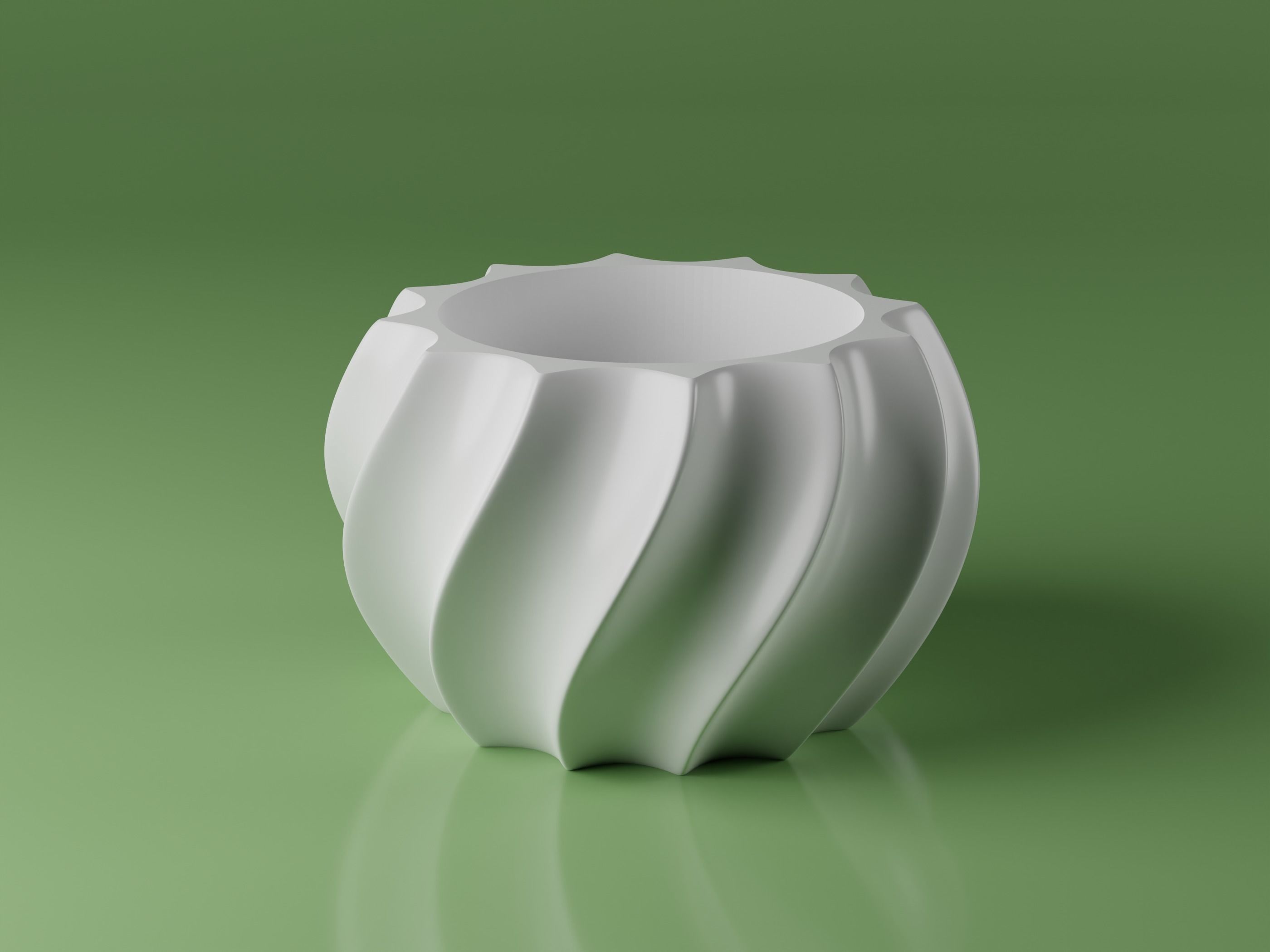 3D Printable Pot Planter STL Pack - 8 STL Files 3D model 3D printable ...