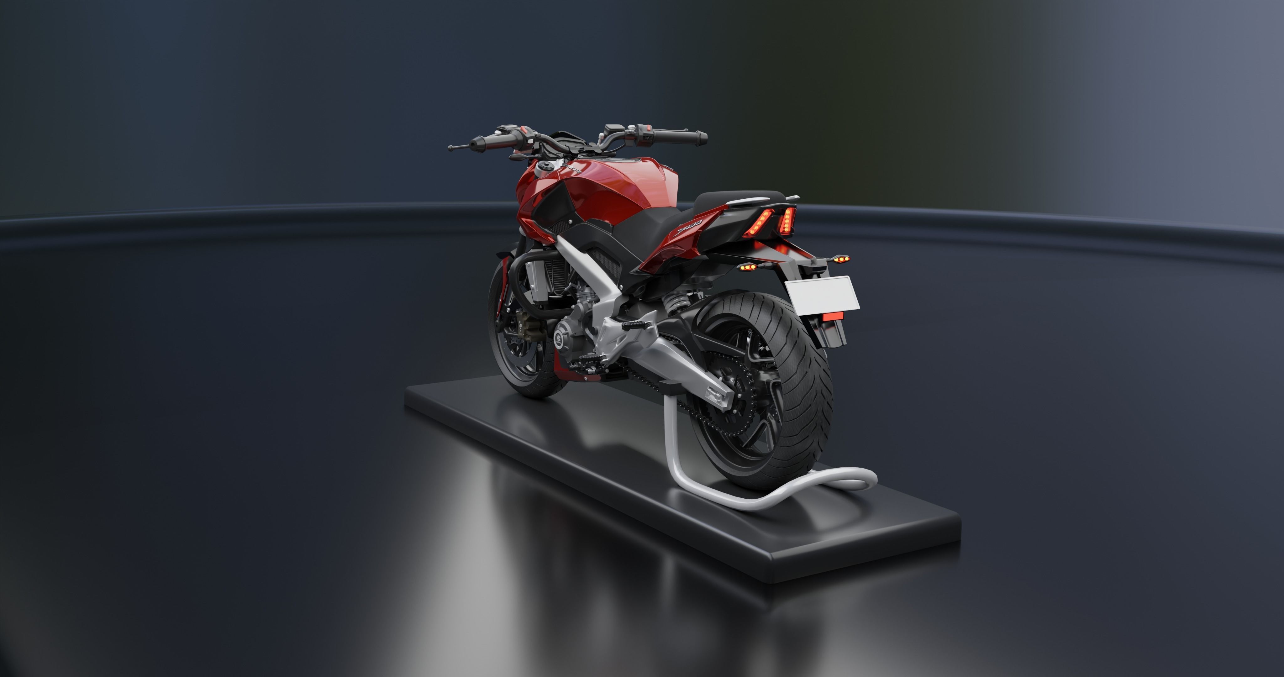 DOMINAR 400 made using blender 3D model animated | CGTrader