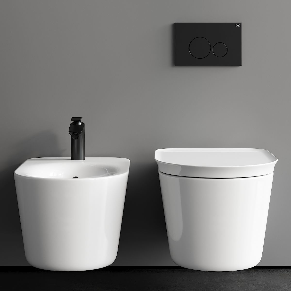 RAK Ceramics Rak-Valet Wall-Hung WC 3D model | CGTrader