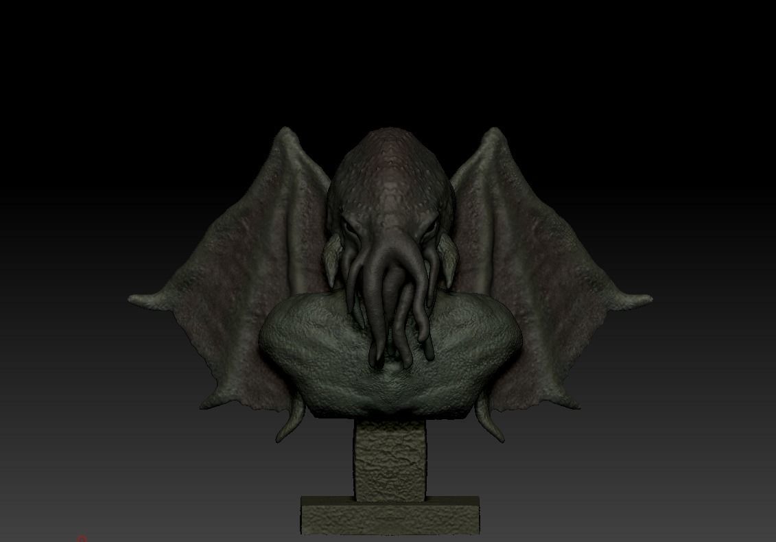PRINTABLE CTHULHU 3D MODEL 3D model 3D printable | CGTrader