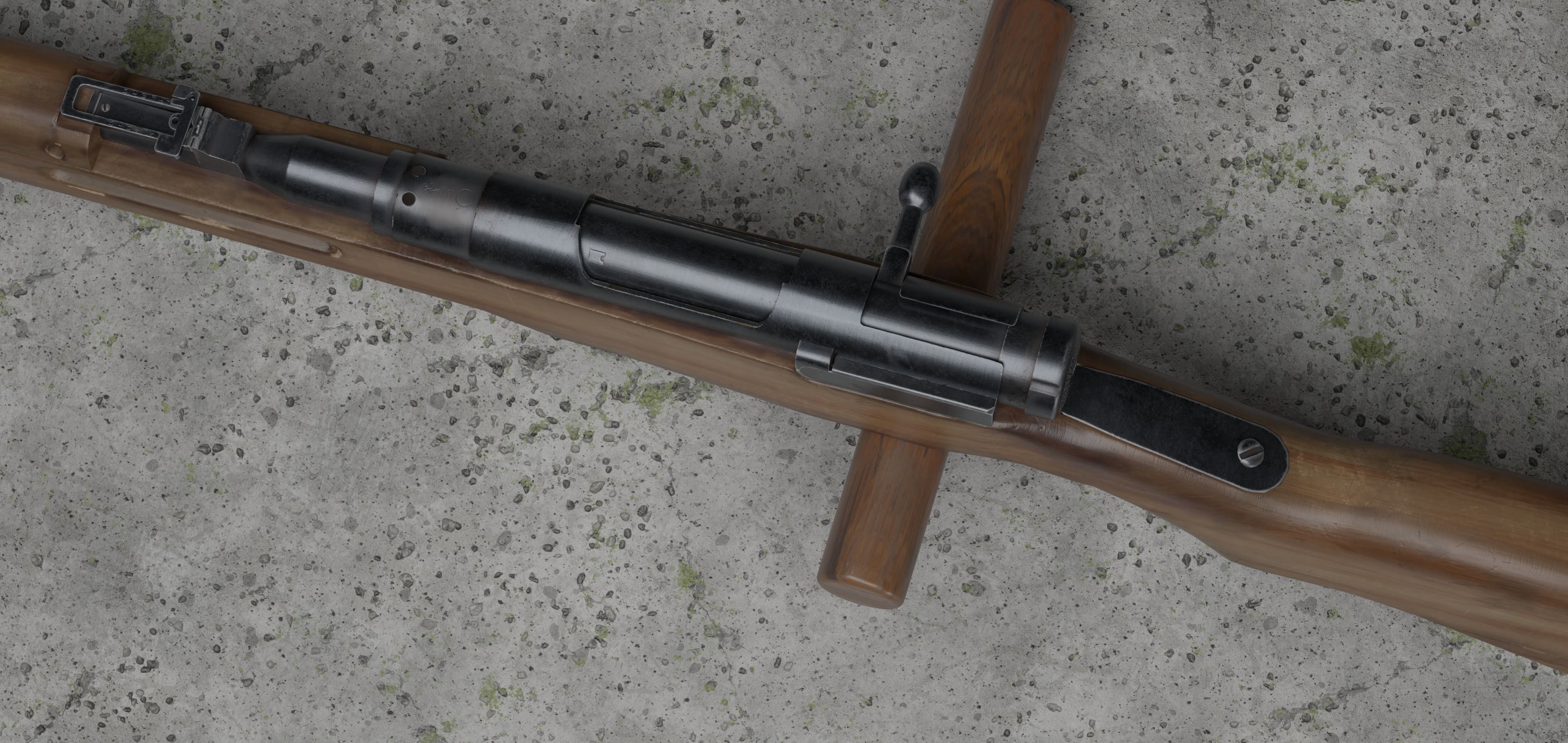 3D model Arisaka 38 VR / AR / low-poly | CGTrader