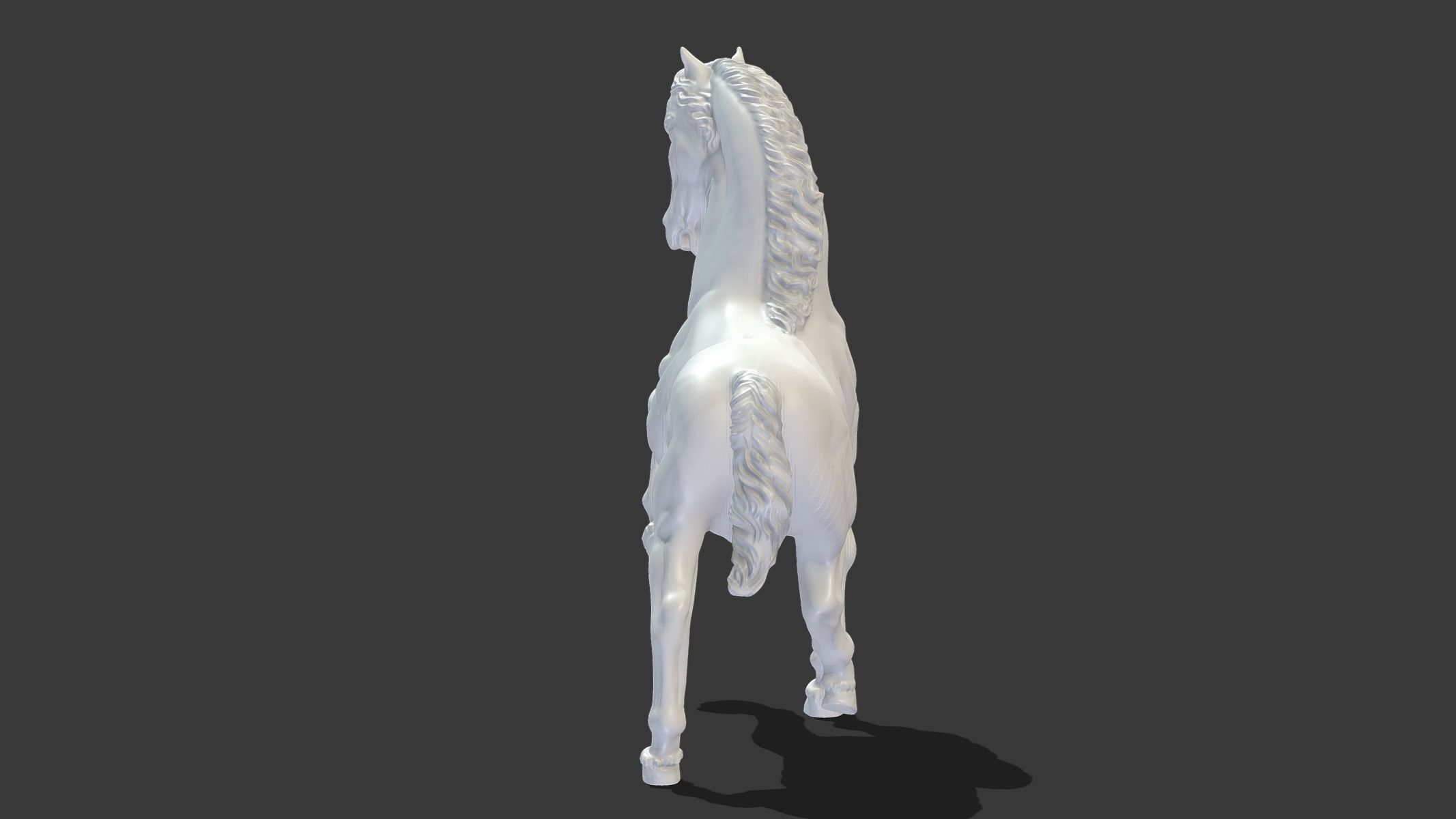 Horse Statue 3D model 3D printable | CGTrader