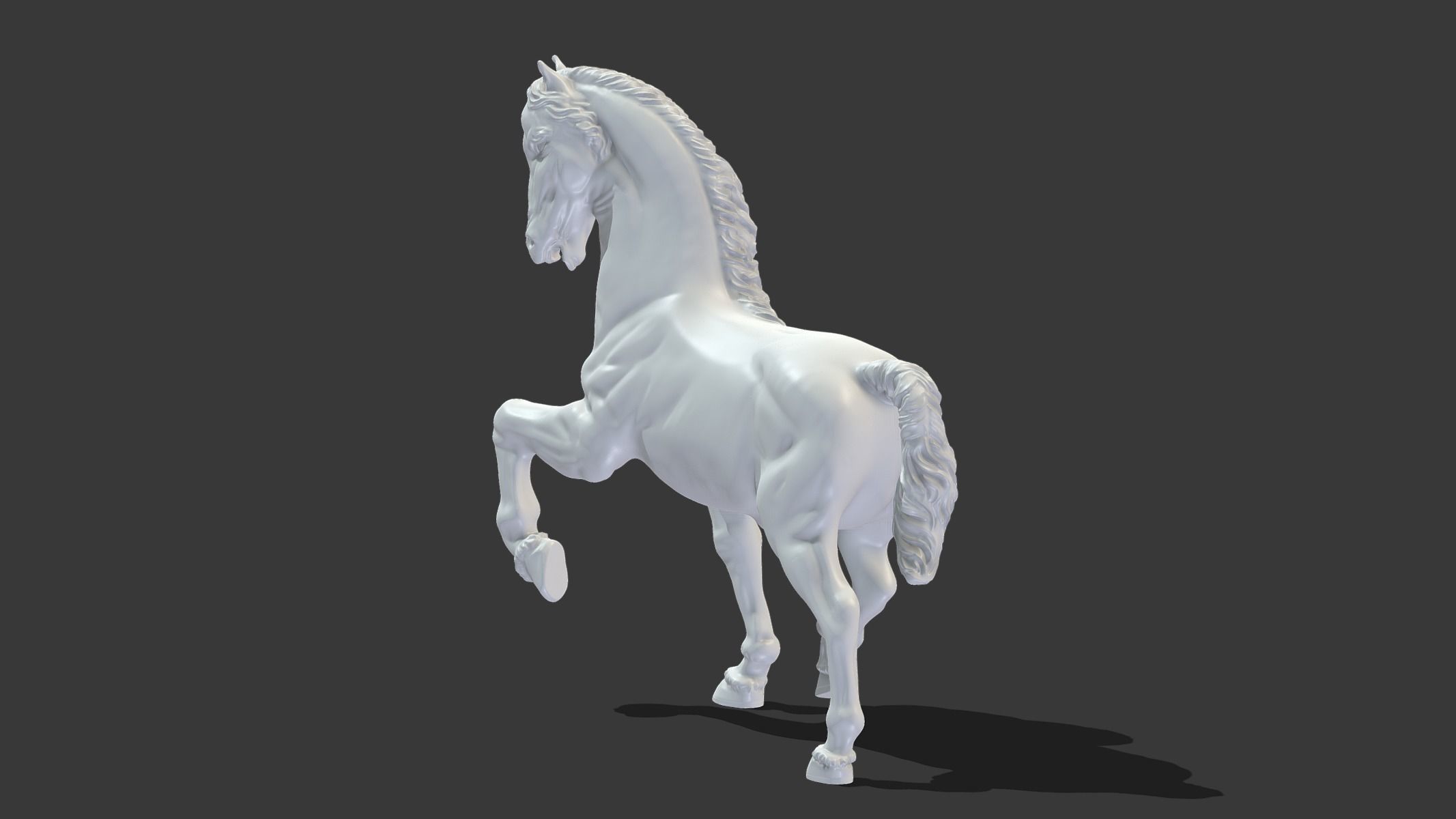 Horse Statue 3D model 3D printable | CGTrader