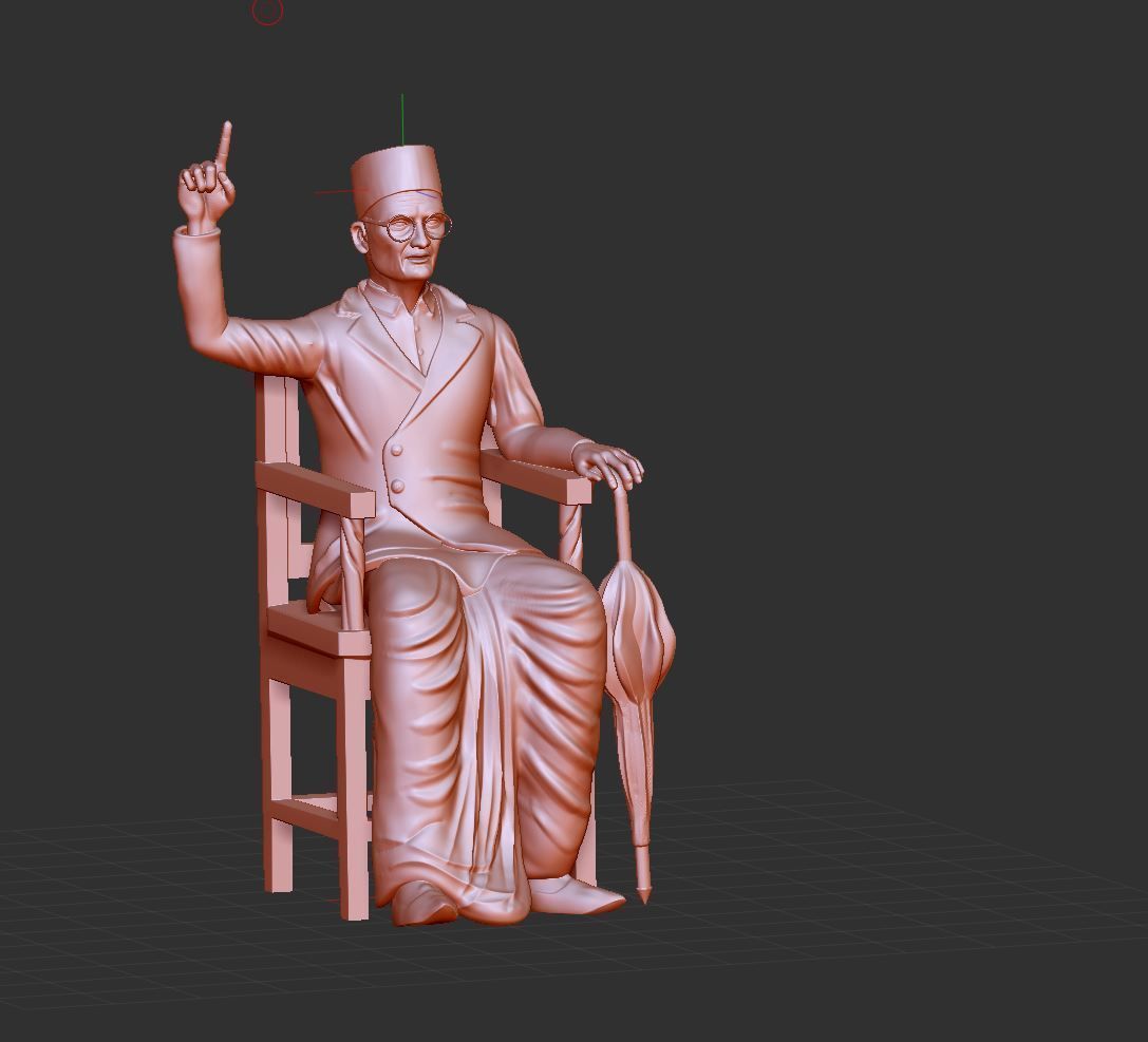 Male statue 3D model 3D printable | CGTrader
