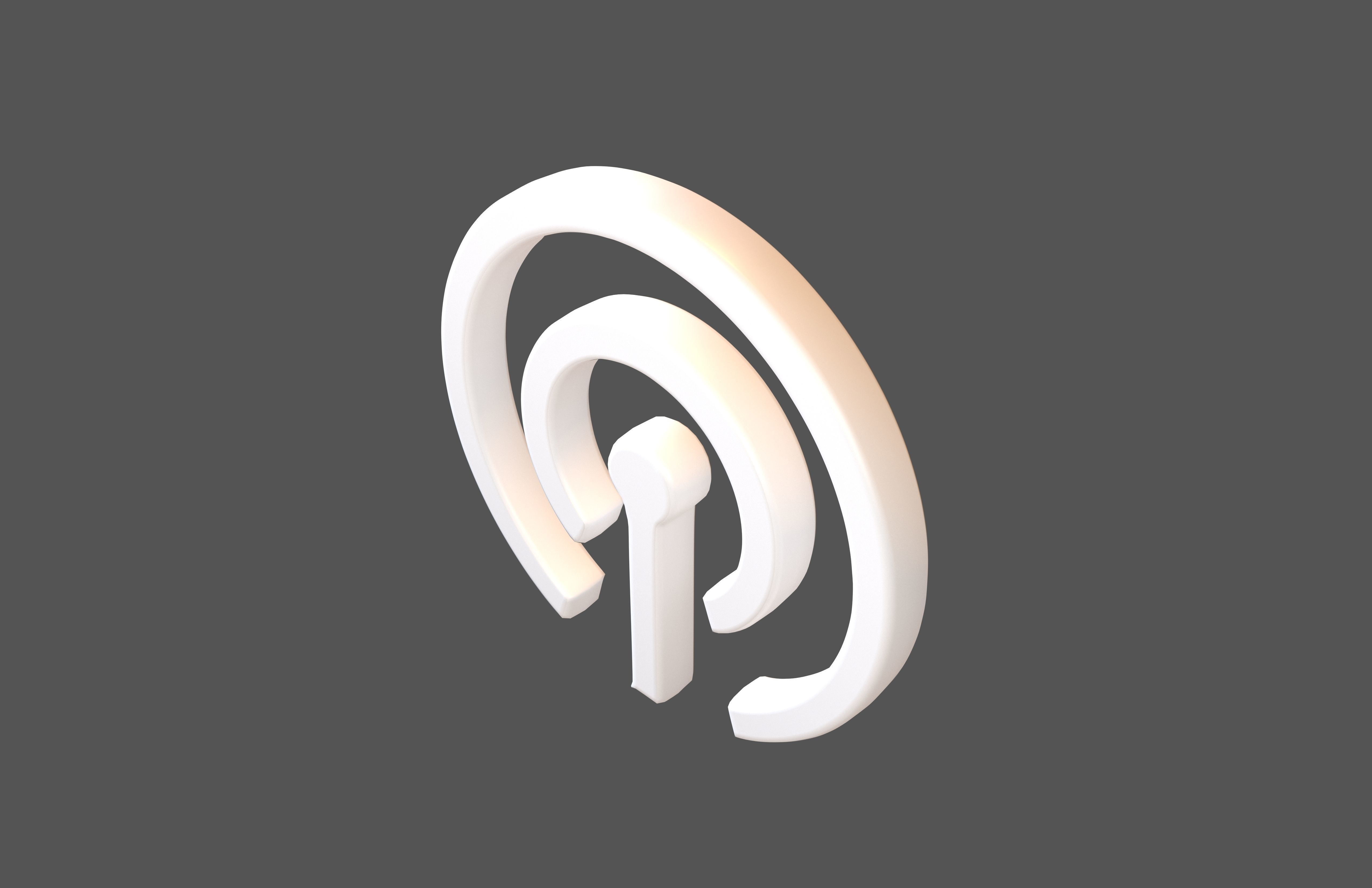 3D model Cellular Symbol V1 002 VR / AR / low-poly | CGTrader