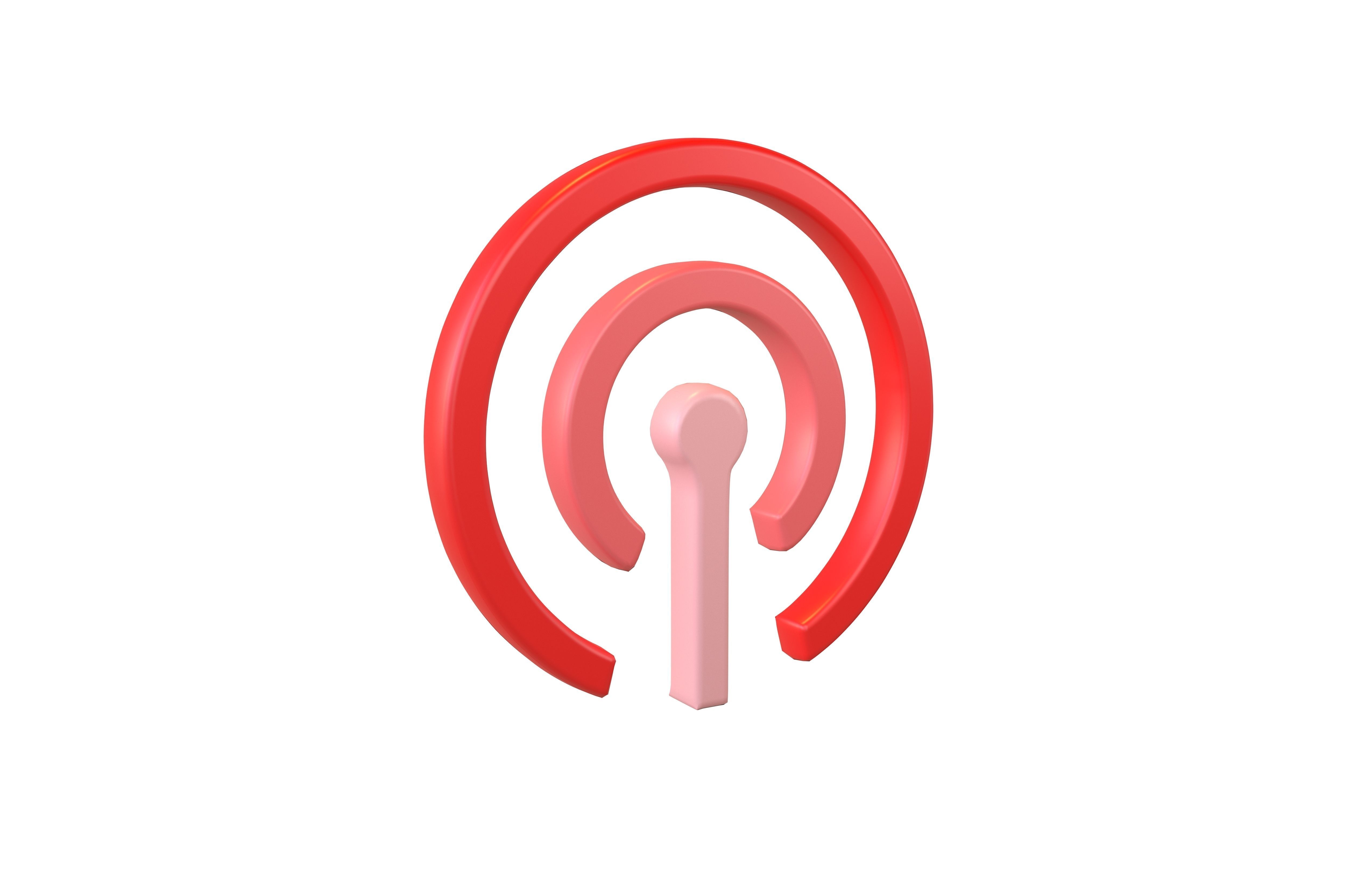 3D model Cellular Symbol V1 004 VR / AR / low-poly | CGTrader