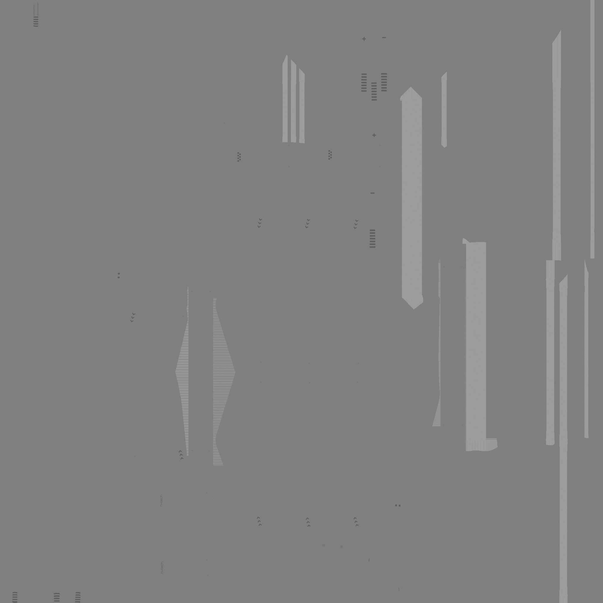 3D model SciFi Flail A04 Black Red - Sci Fi Weapon Design VR / AR / low ...