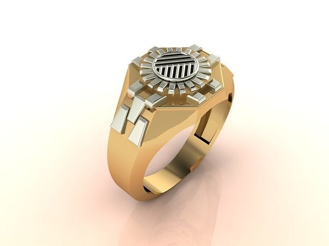Gents Ring - Mens Ring STL READY FILES With 3DM Files 3D model 3D model ...