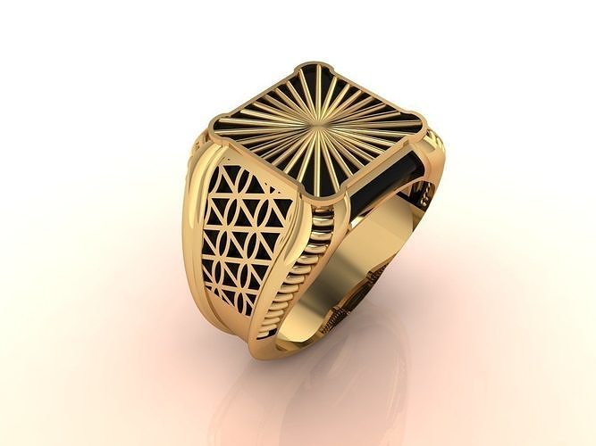 Gents Ring - Mens Ring STL READY FILES With 3DM Files 3D model 3D model ...