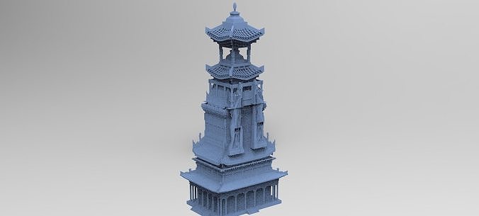 Warlord Tower 3D model | CGTrader