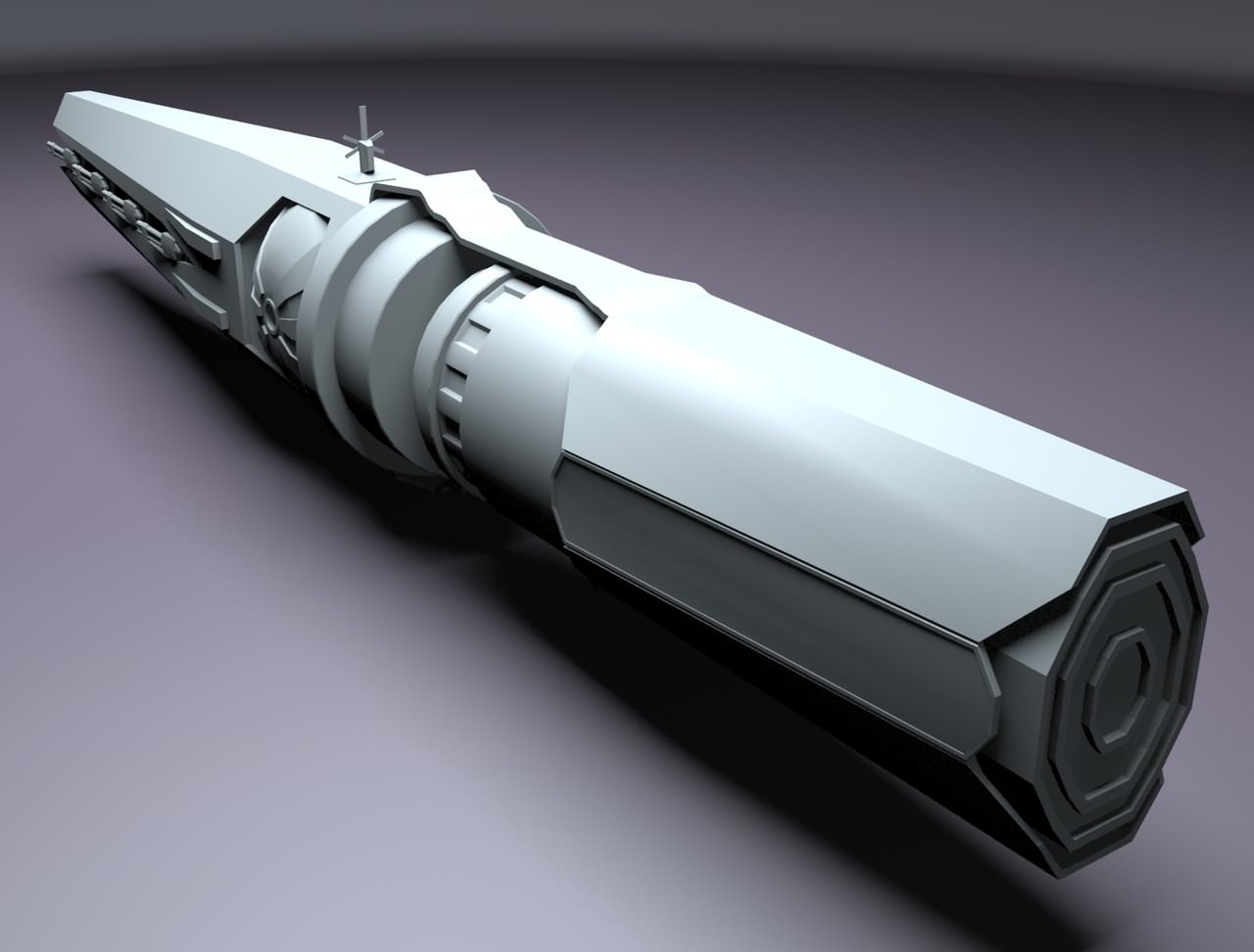 spaceship star wars weapon 3D model | CGTrader