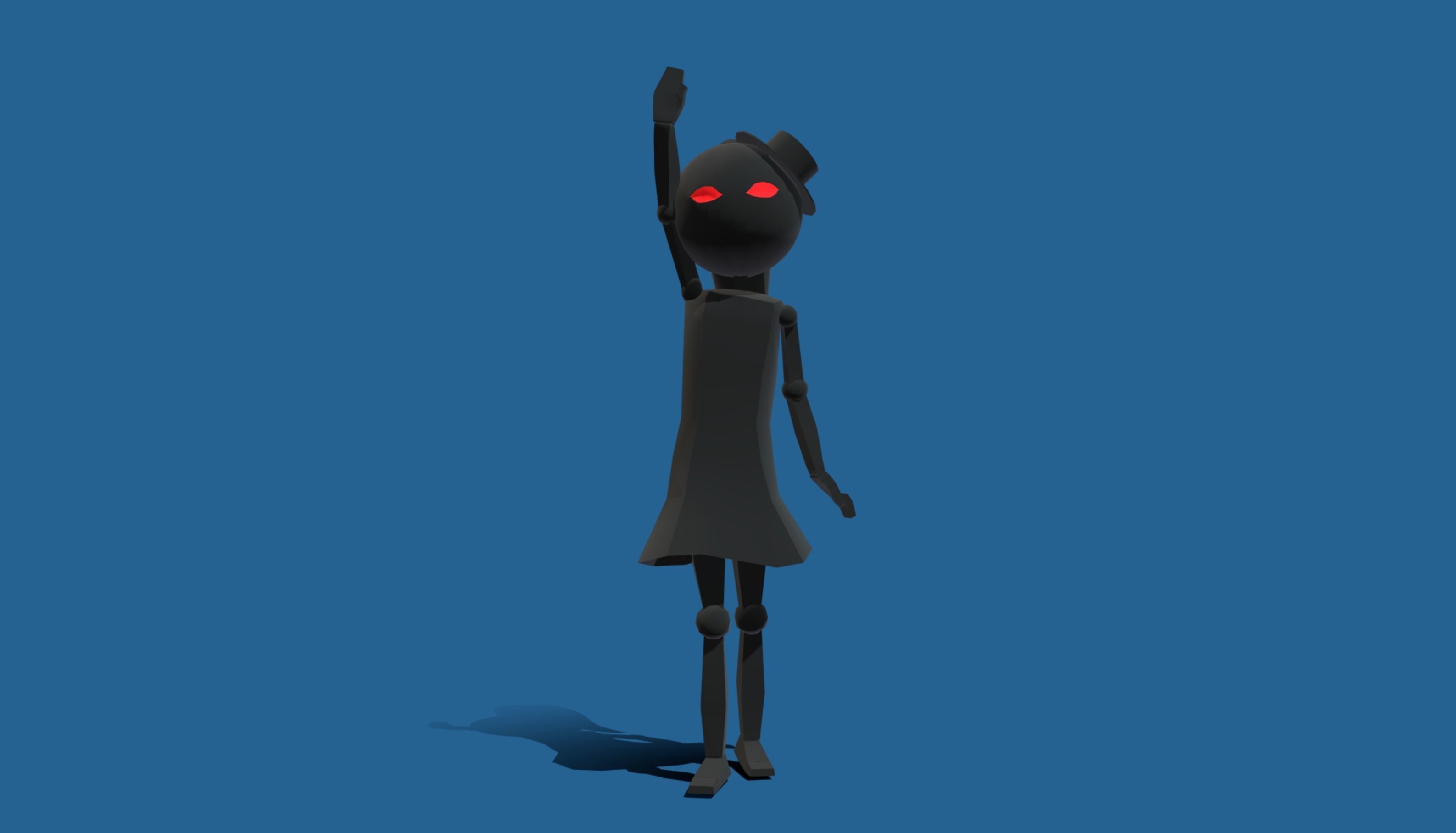 3D model Stickwoman VR / AR / low-poly | CGTrader