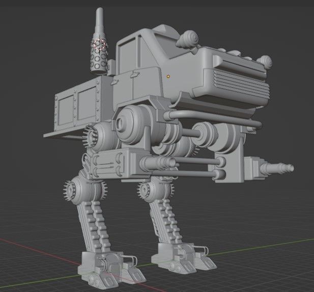 war machine 3D model | CGTrader