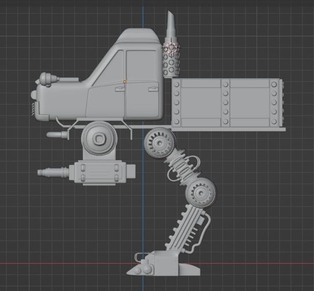 war machine 3D model | CGTrader