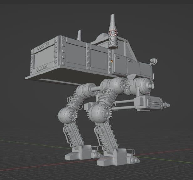 war machine 3D model | CGTrader