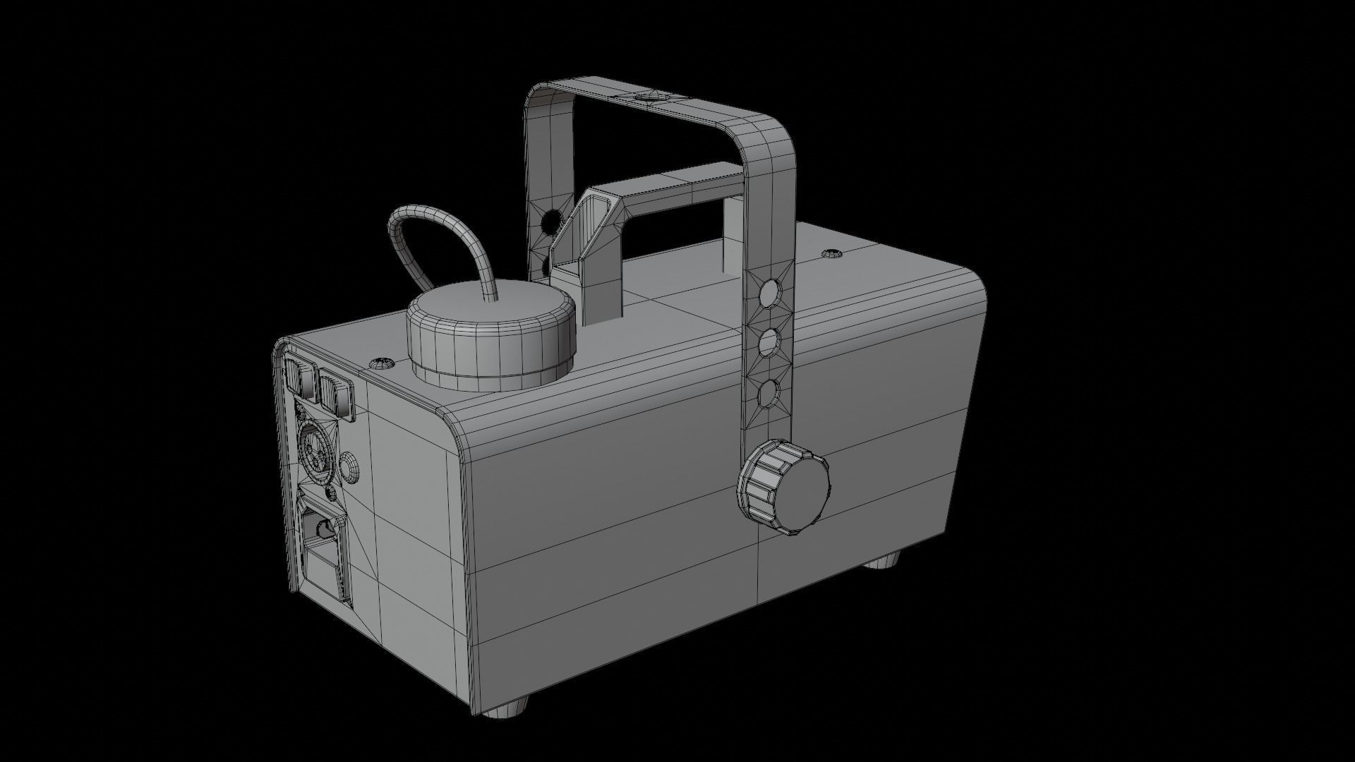 3D model Smoke Machine VR / AR / low-poly | CGTrader