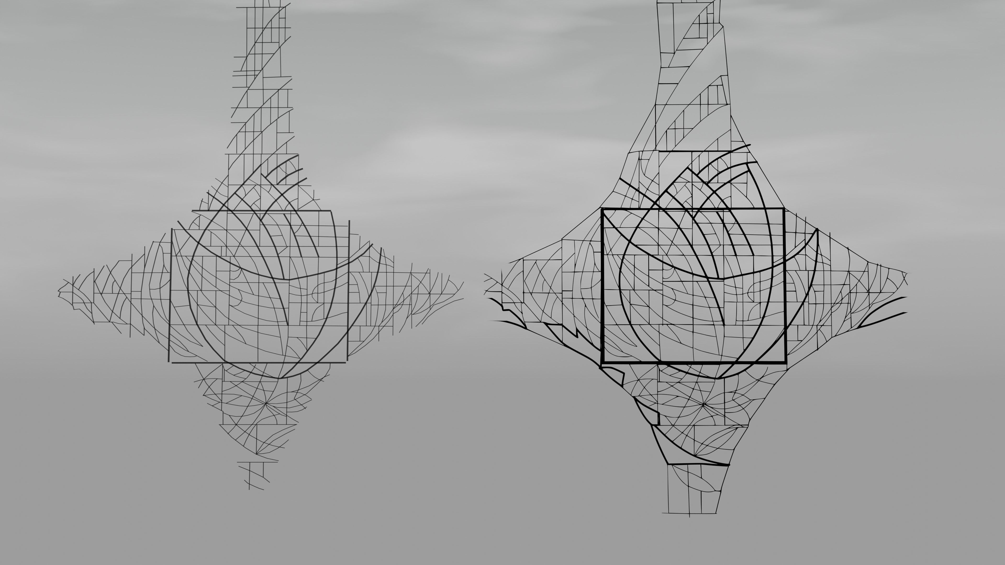 Damascene Sword Monument Damascus Syria 3D model | CGTrader