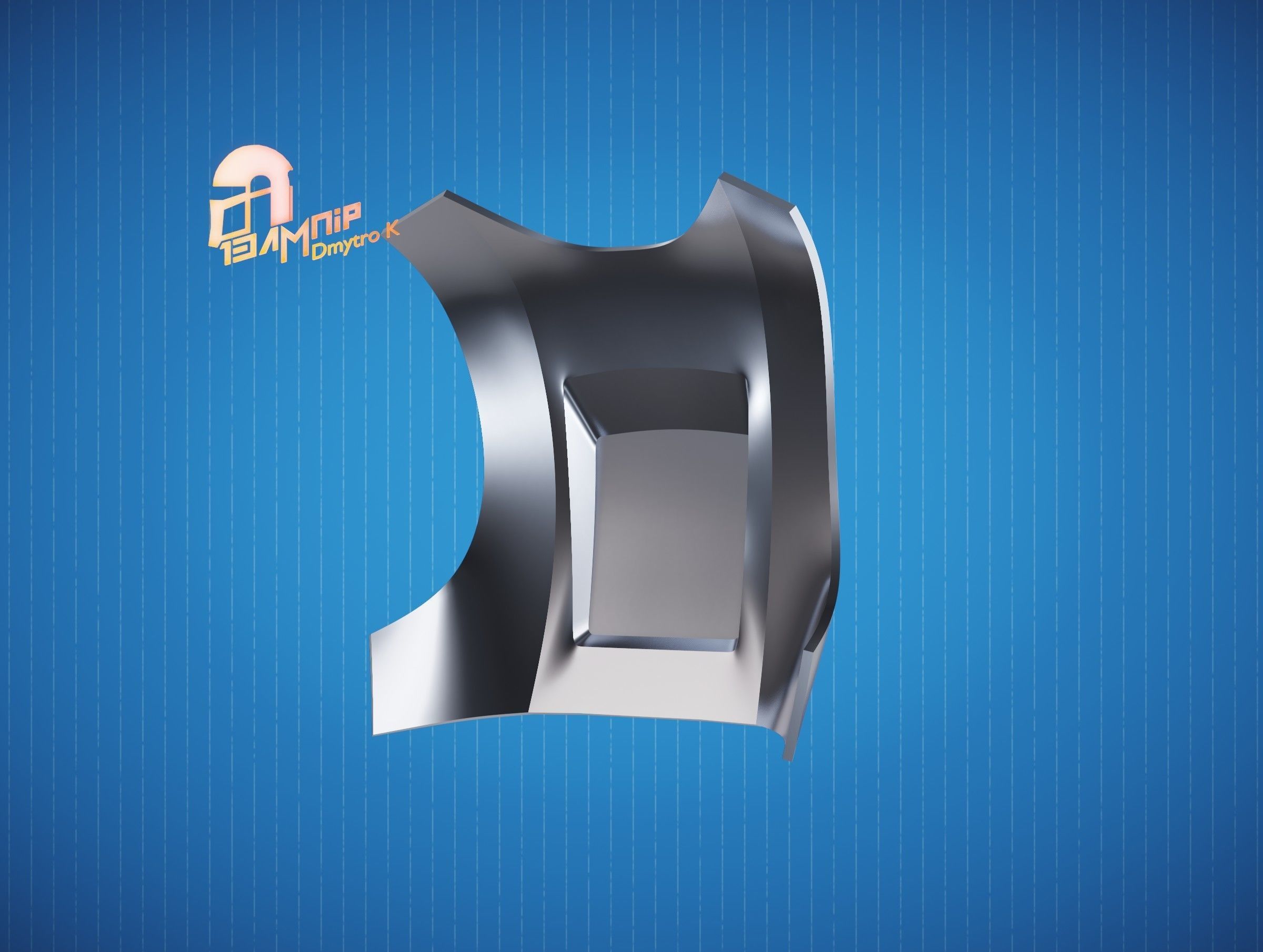 Custom Mandalorian Back Armor 3D model 3D printable | CGTrader