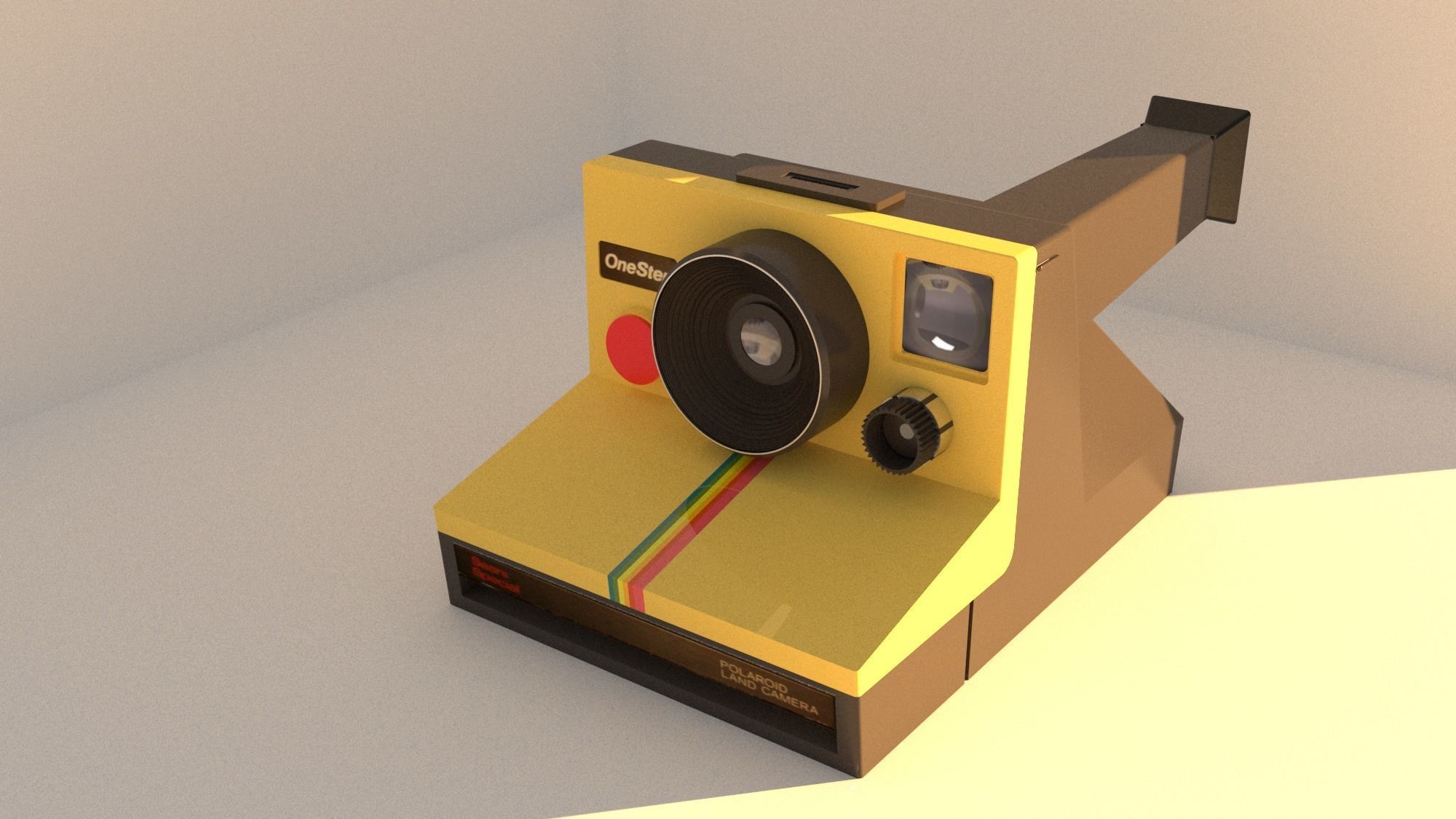 3D Polaroid Camera Model 3D model | CGTrader