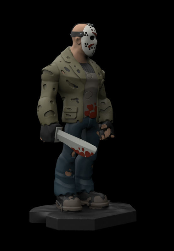 Jason Voorhees 3D model 3D printable | CGTrader