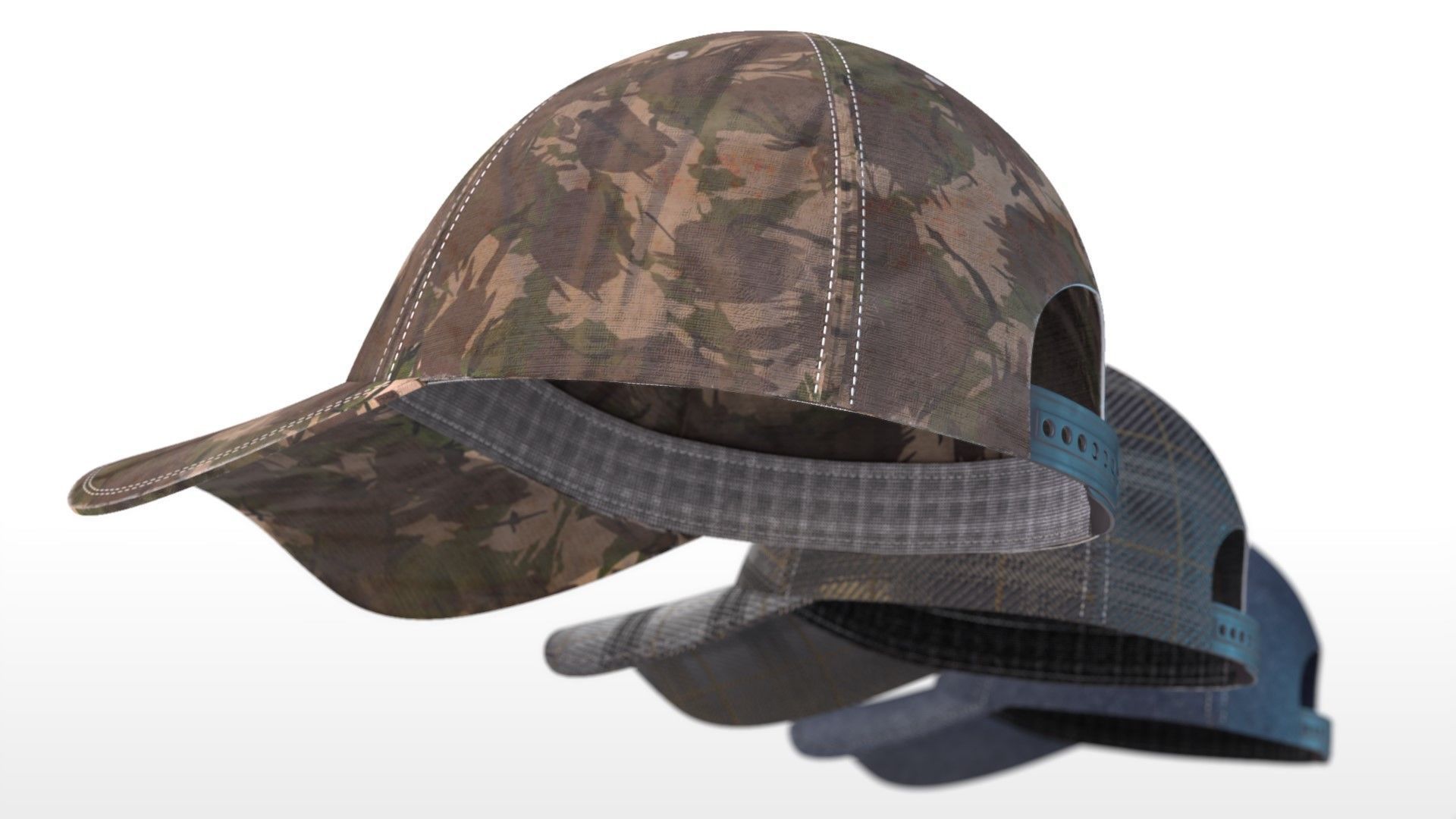 3D model Baseball Cap VR / AR / low-poly | CGTrader