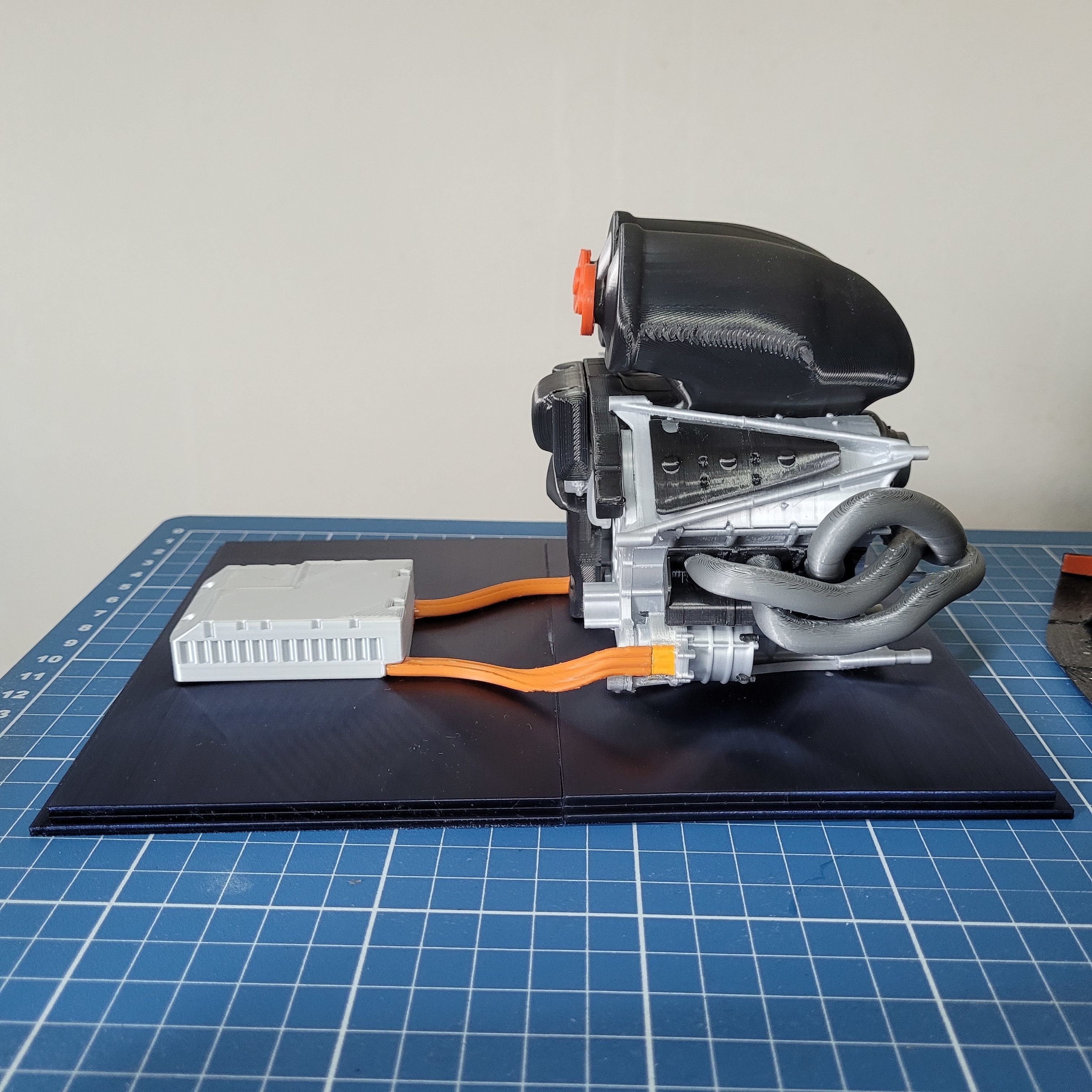 F1 HYBRID ENGINE STL FILES 3D model 3D printable | CGTrader