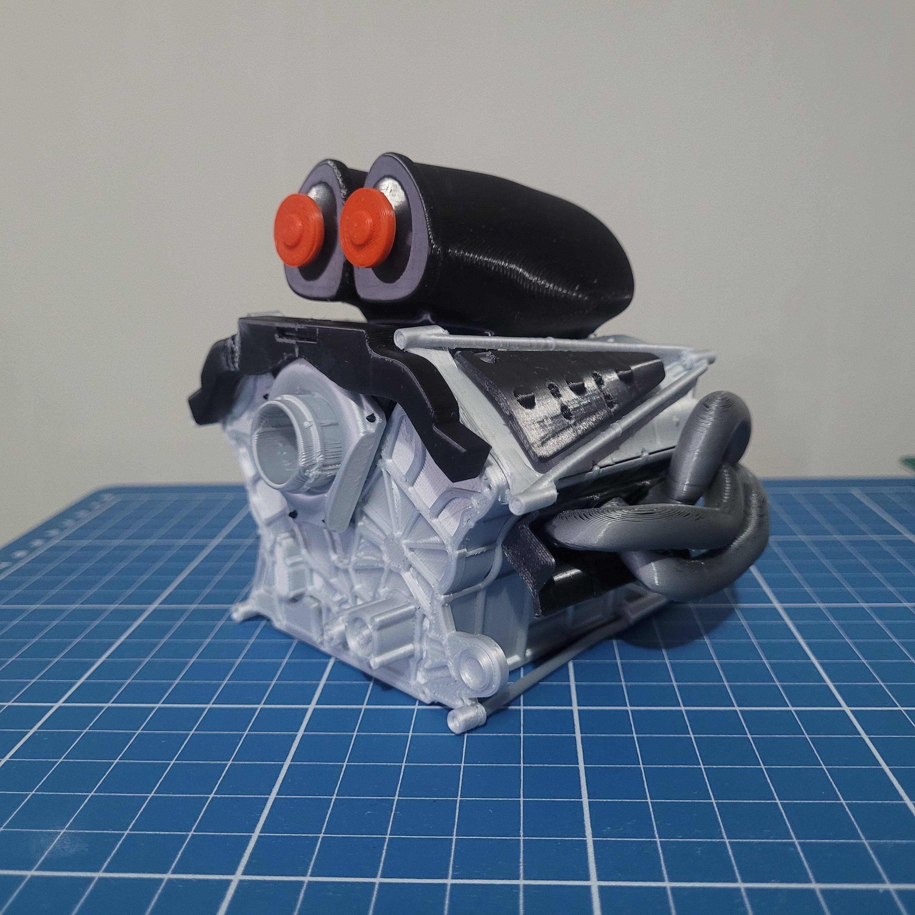 F1 HYBRID ENGINE STL FILES 3D model 3D printable | CGTrader