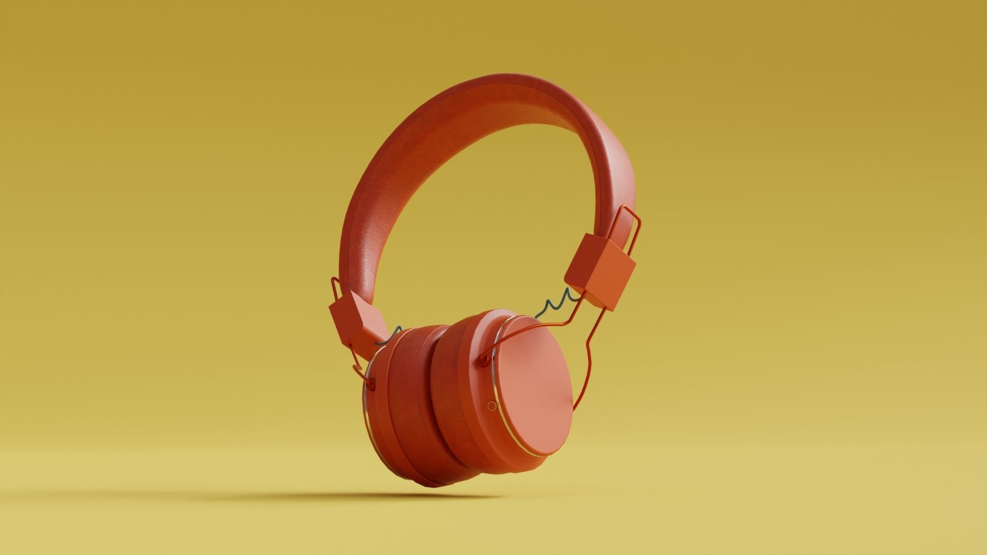 Headphone Collection in 3 colors 3D model | CGTrader