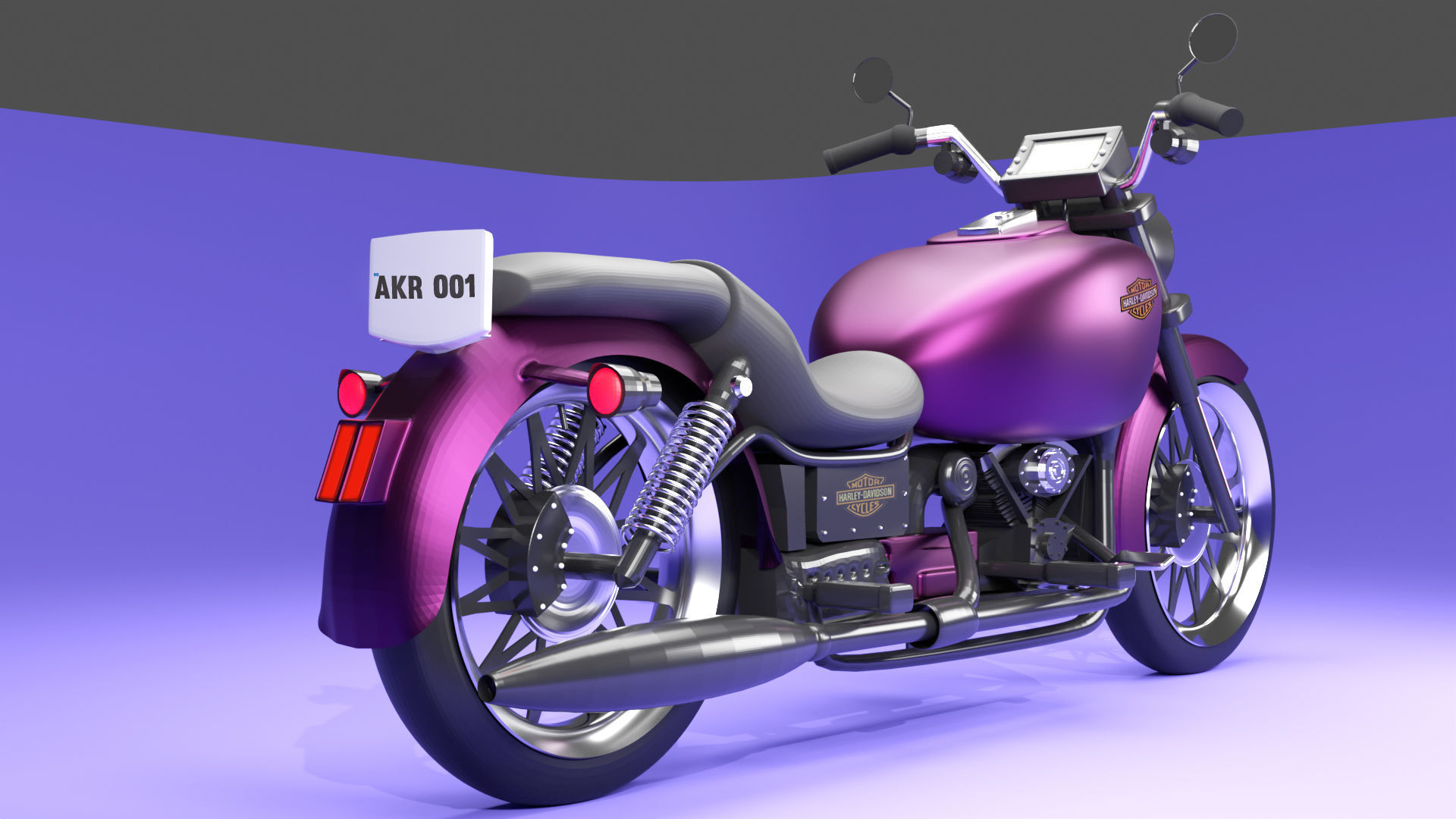 Bike Design In Blender 3D model | CGTrader