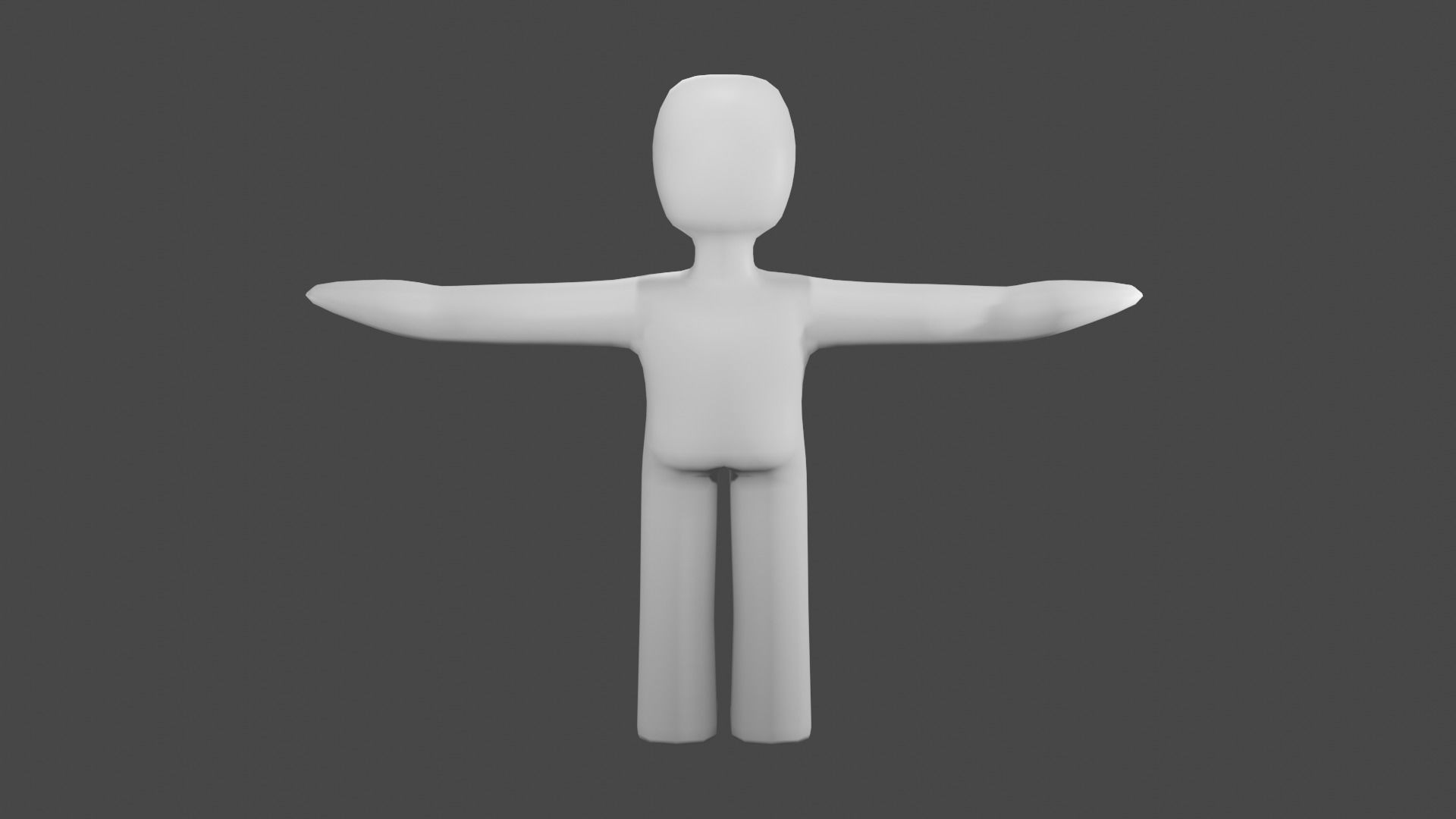 T Pose Character 3D model | CGTrader