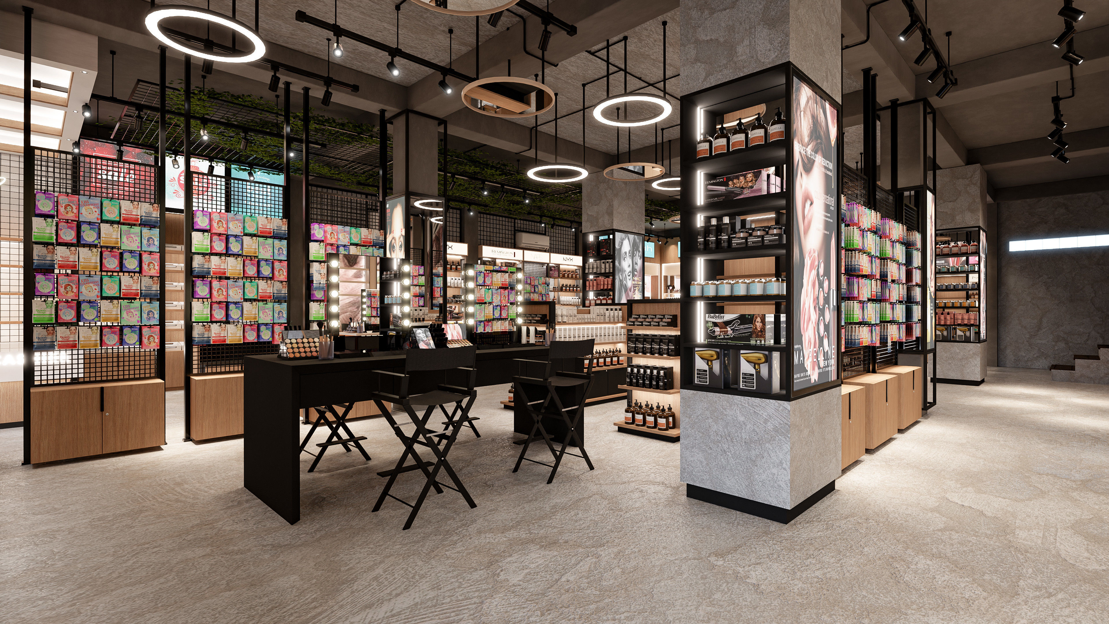 Cosmetic Store Scene Blender - Fbx - Obj 3D model | CGTrader