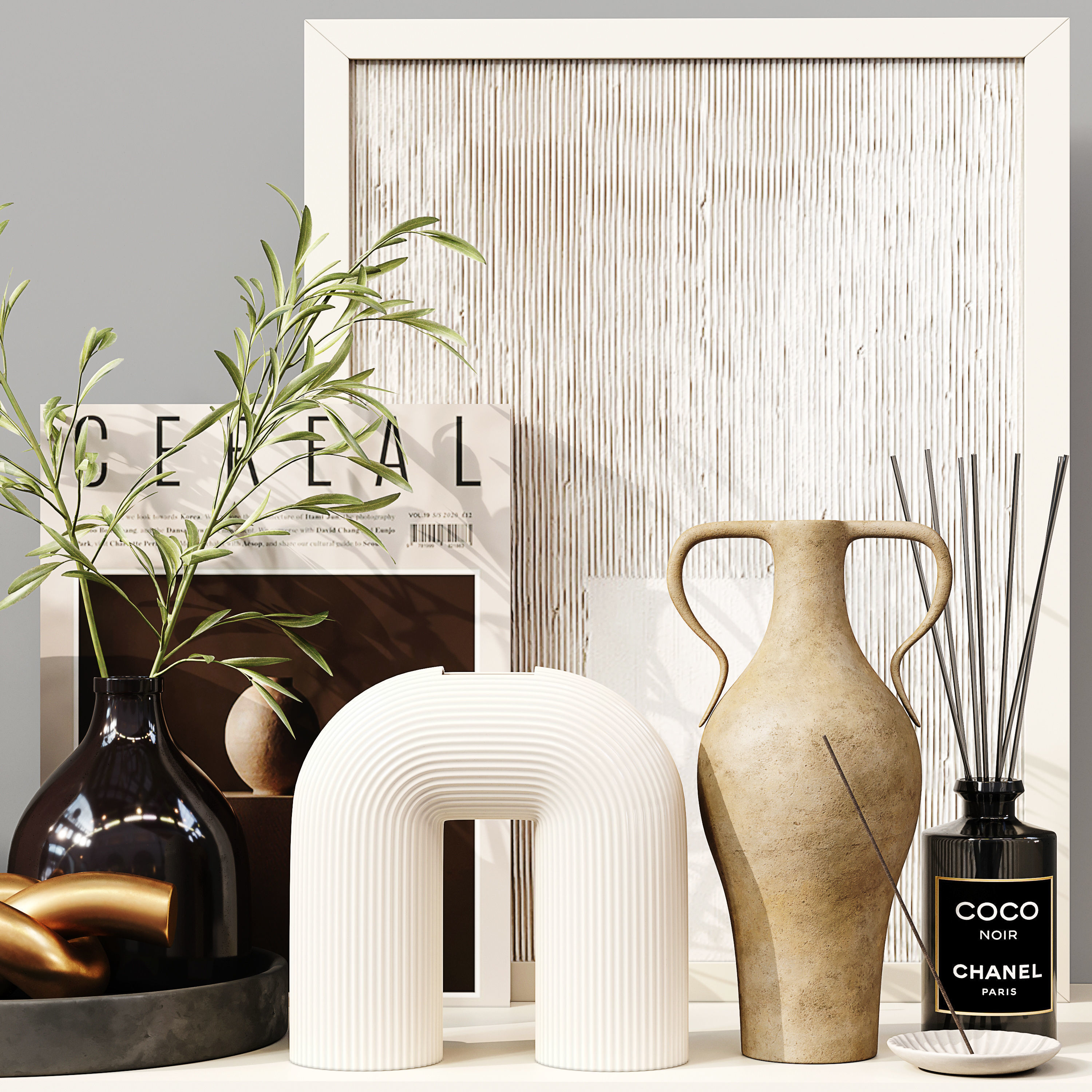 Decorative Set 102 3D model | CGTrader