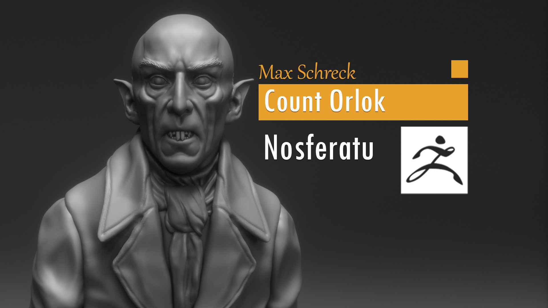 Max Schreck - Count Orlok - Nosferatu 1922 3D model 3D printable | CGTrader