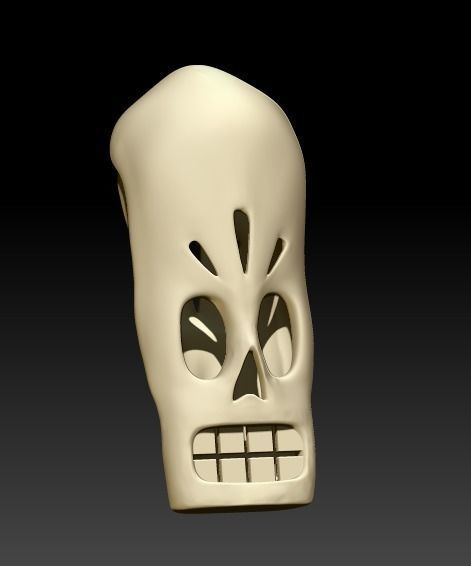 manny calaveras head 3D model 3D printable | CGTrader
