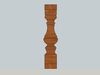 Baluster 3D Model Download 3D model Sketchup 3D model | CGTrader